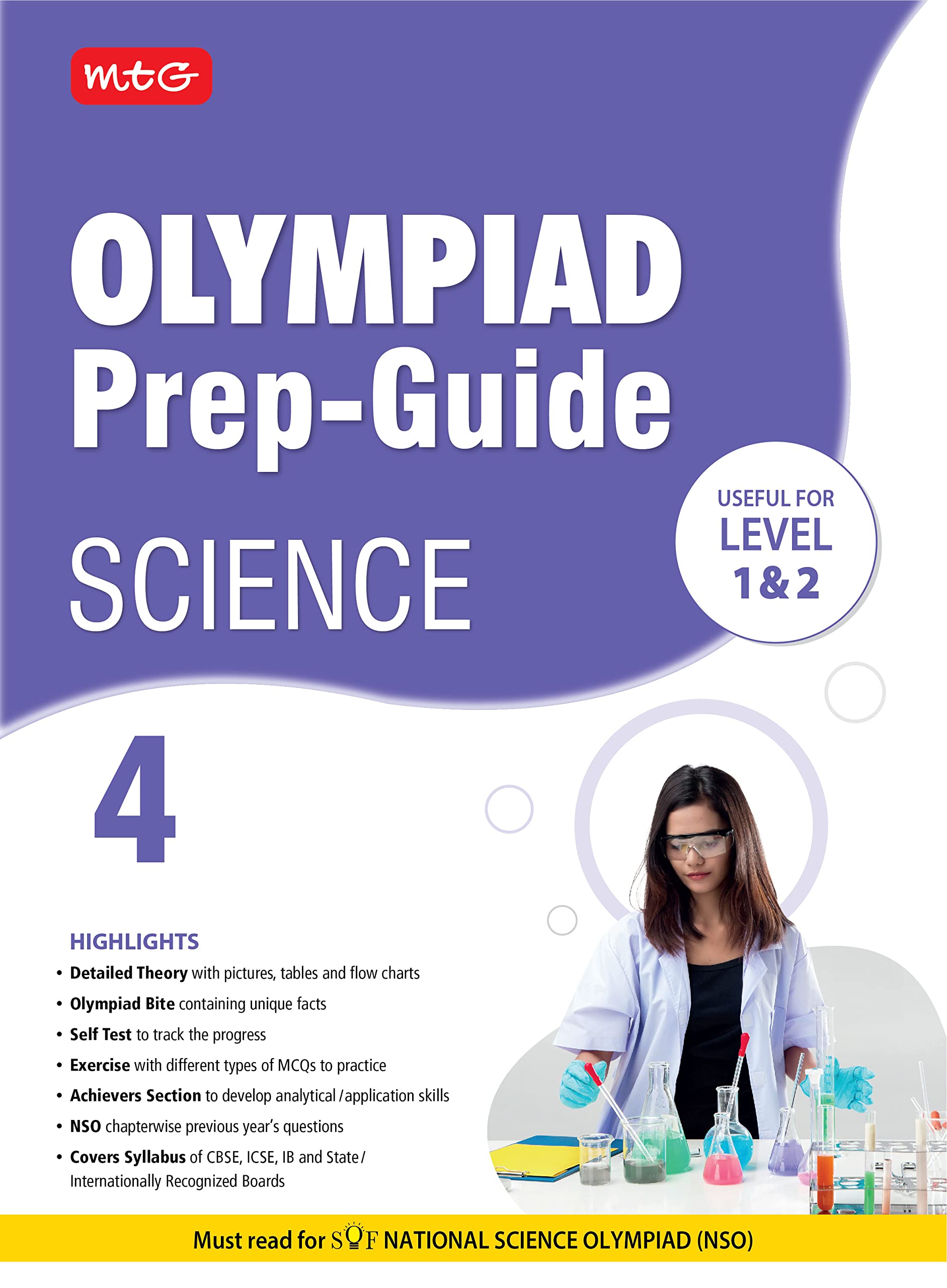Mtg Olympiad Prep Guide Science Class 4 Detailed Theory Self ...