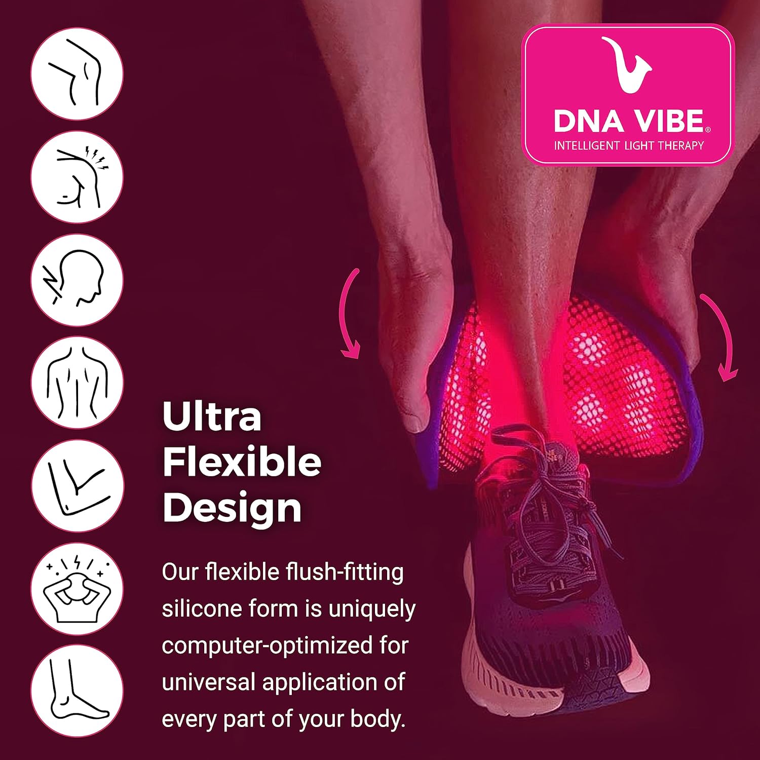 DNA Vibe Jazz Band Live (Rosa) – Dispositivo de Terapia de Luz ...