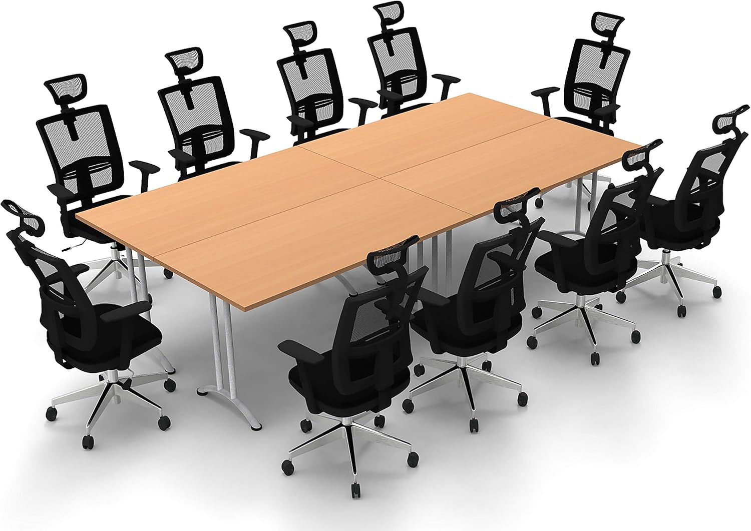 Amazon.com: 10 Person Conference Tables Meeting Tables Seminar Tables ...