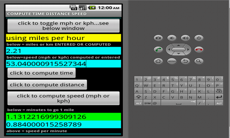 COMPUTE SPEED DISTANCE TIME - App on the Amazon Appstore