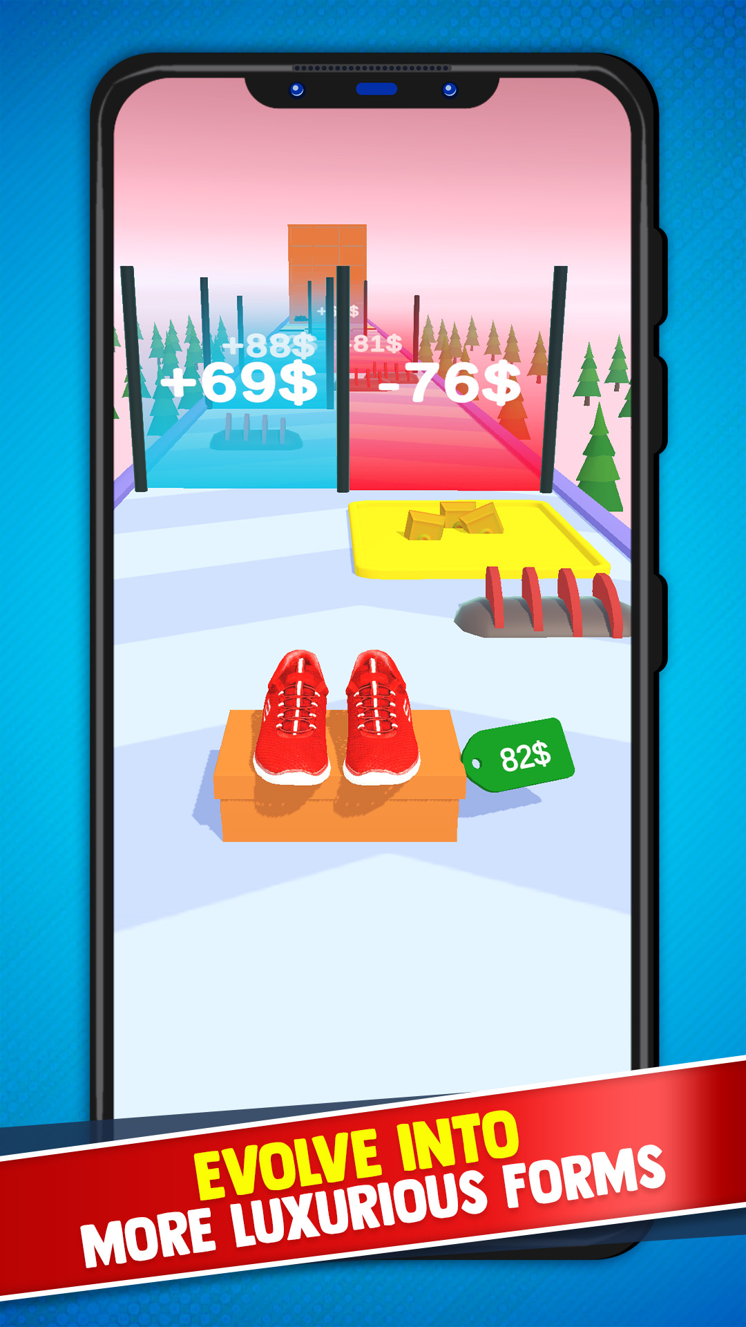 Shoe Evolution Rush Race: Sneaker Art Run Challenge Runner Game - App ...