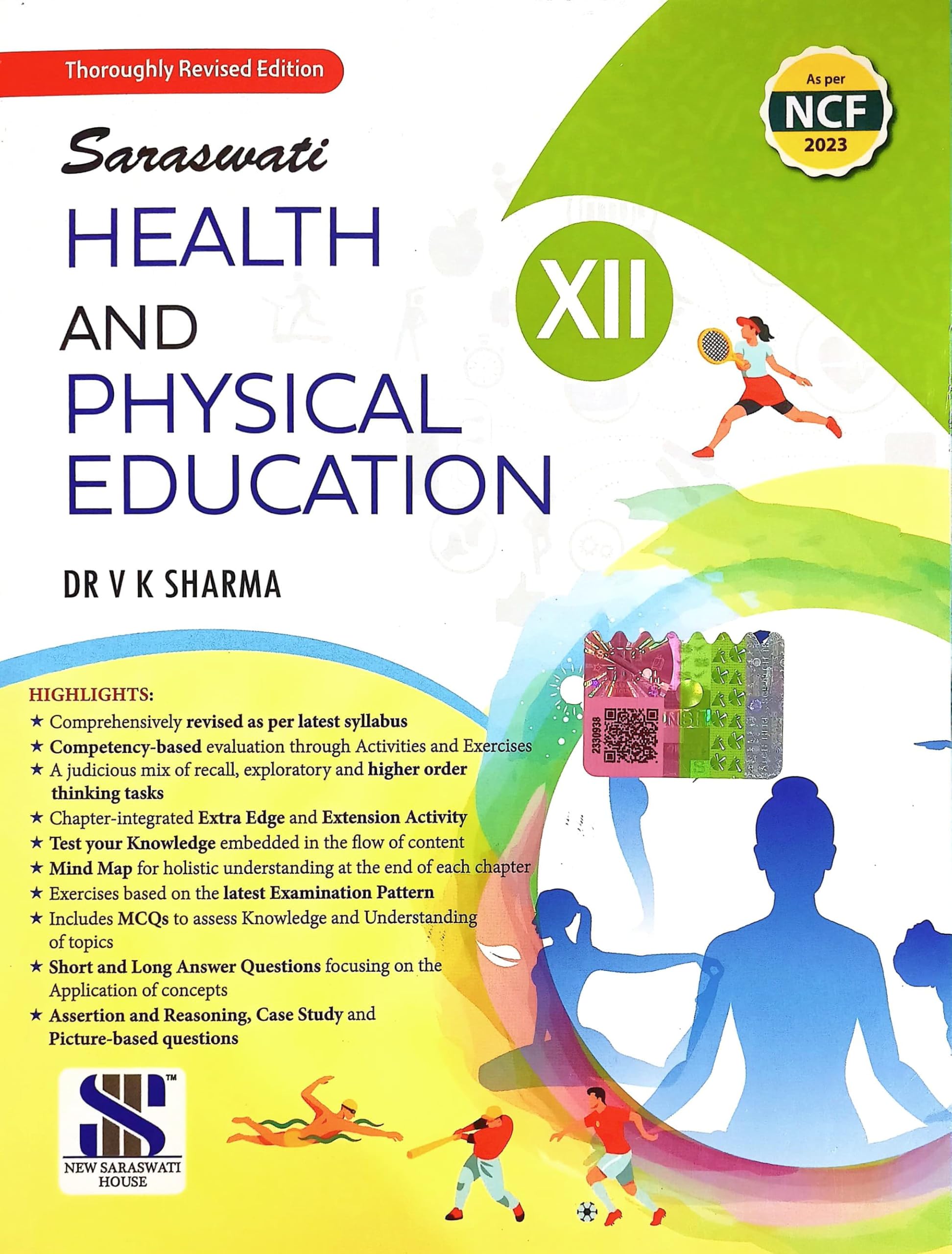 Saraswati Physical Education Class 12 CBSE 2025-26 Examinations (Latest ...