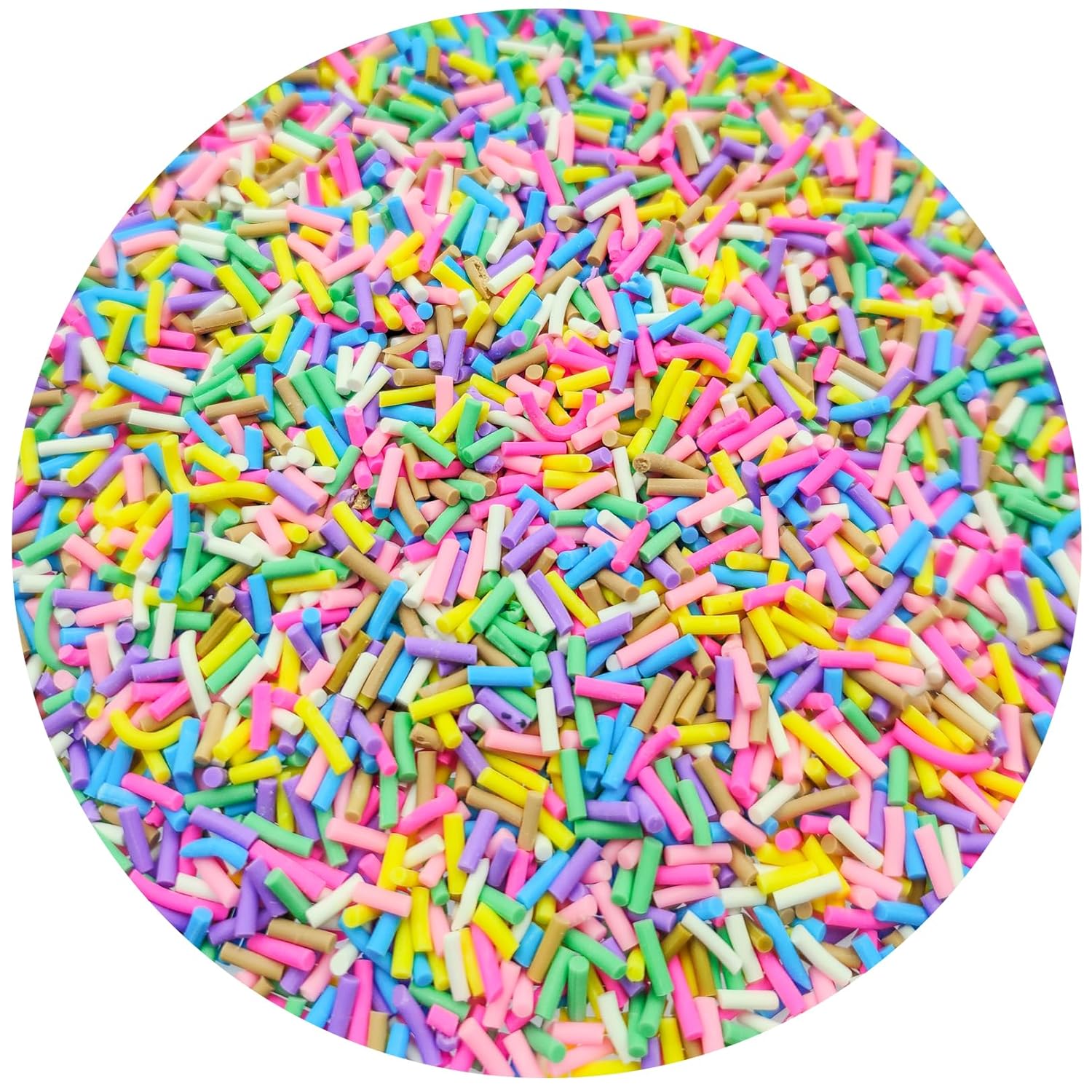 Amazon.com: Mulutoo 100g Resin Fake Sprinkles Fake Candy Sprinkles Clay ...