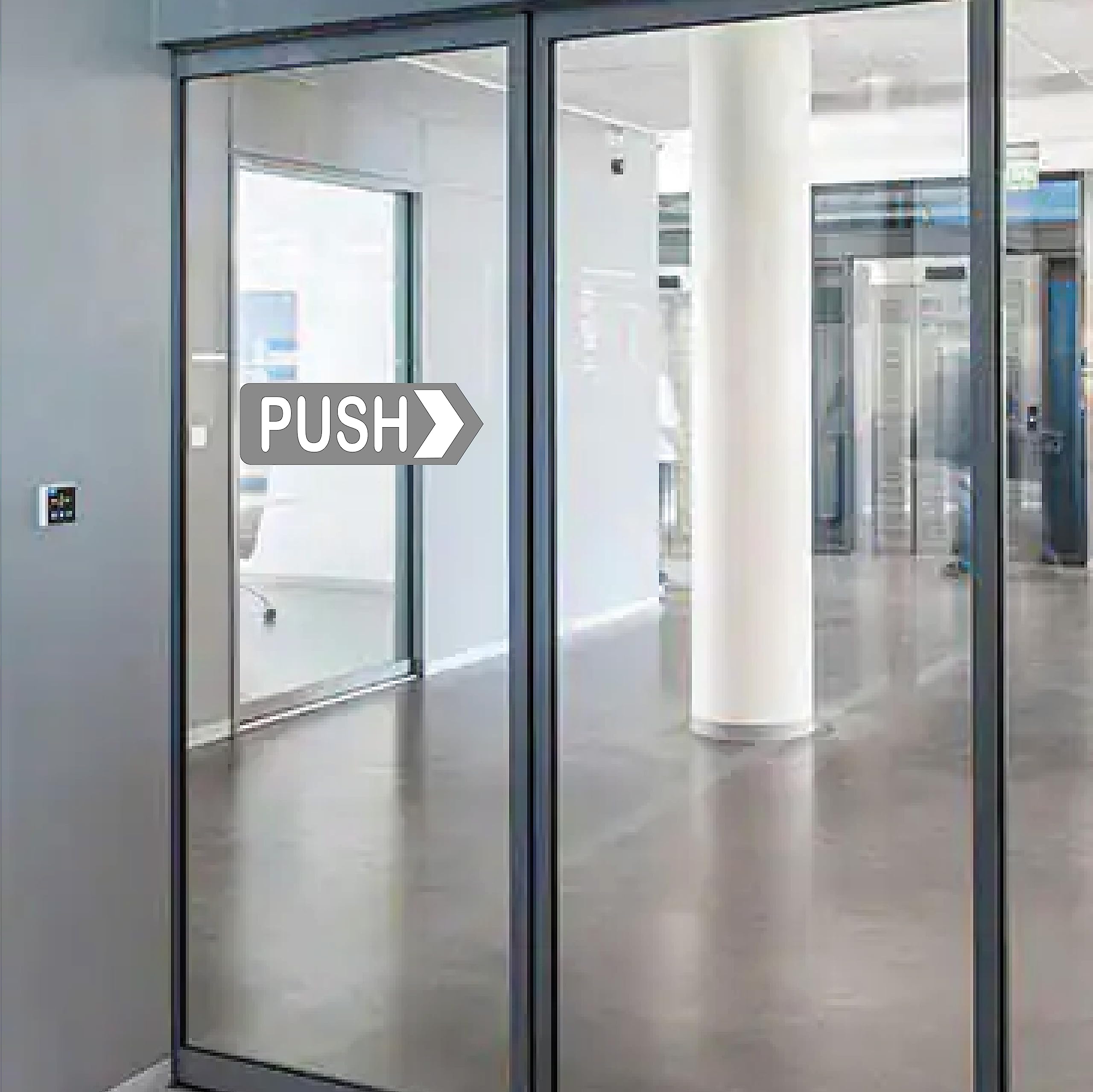 Buy SIGN EVER Push Pull Arrow Sign Boards For Door Office Gym School ...