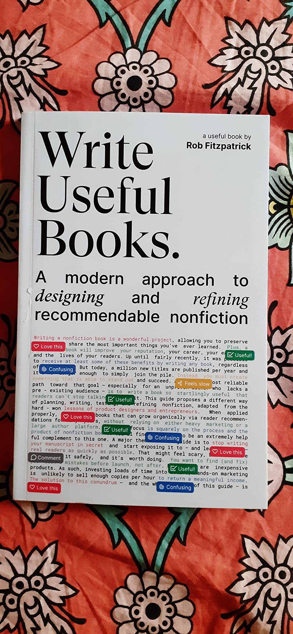 Write Useful Books: A modern approach to designing and refining ...