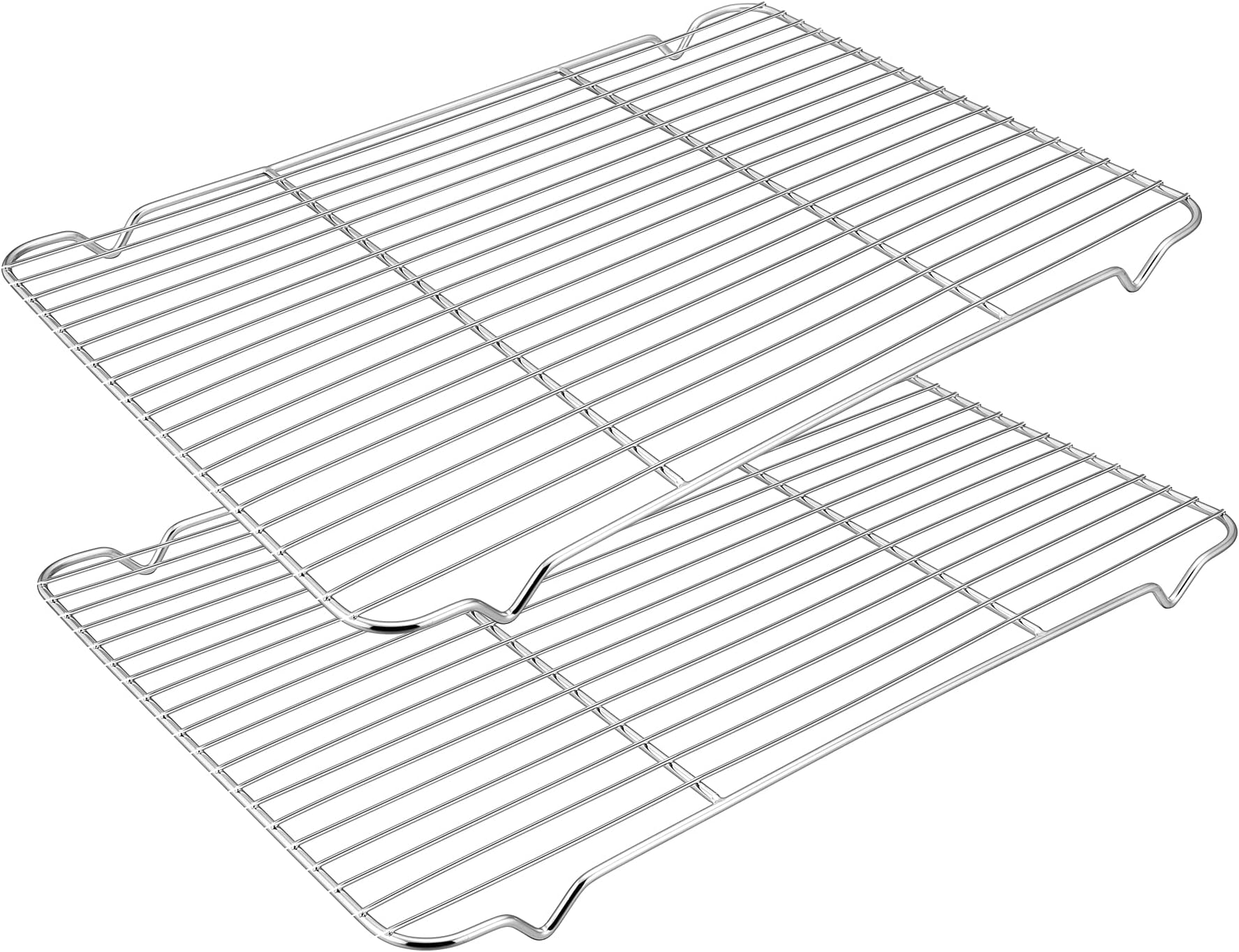 HaWare Extra Large Cooling Rack Set of 2, Stainless Steel Wire Rack for ...