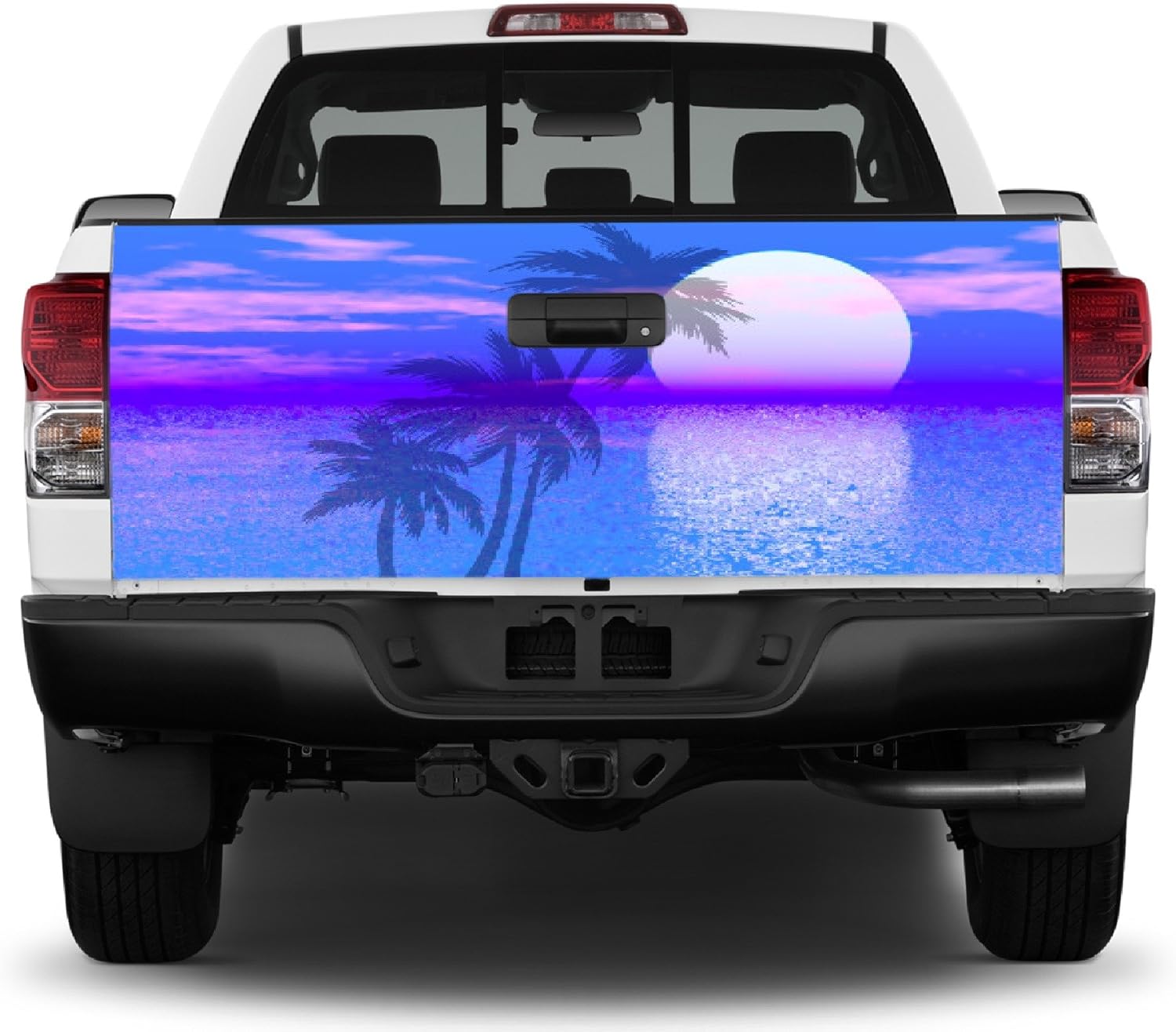 Amazon.com: Crabtree Signs Palms - Blue Tailgate Wrap Vinyl Graphic ...