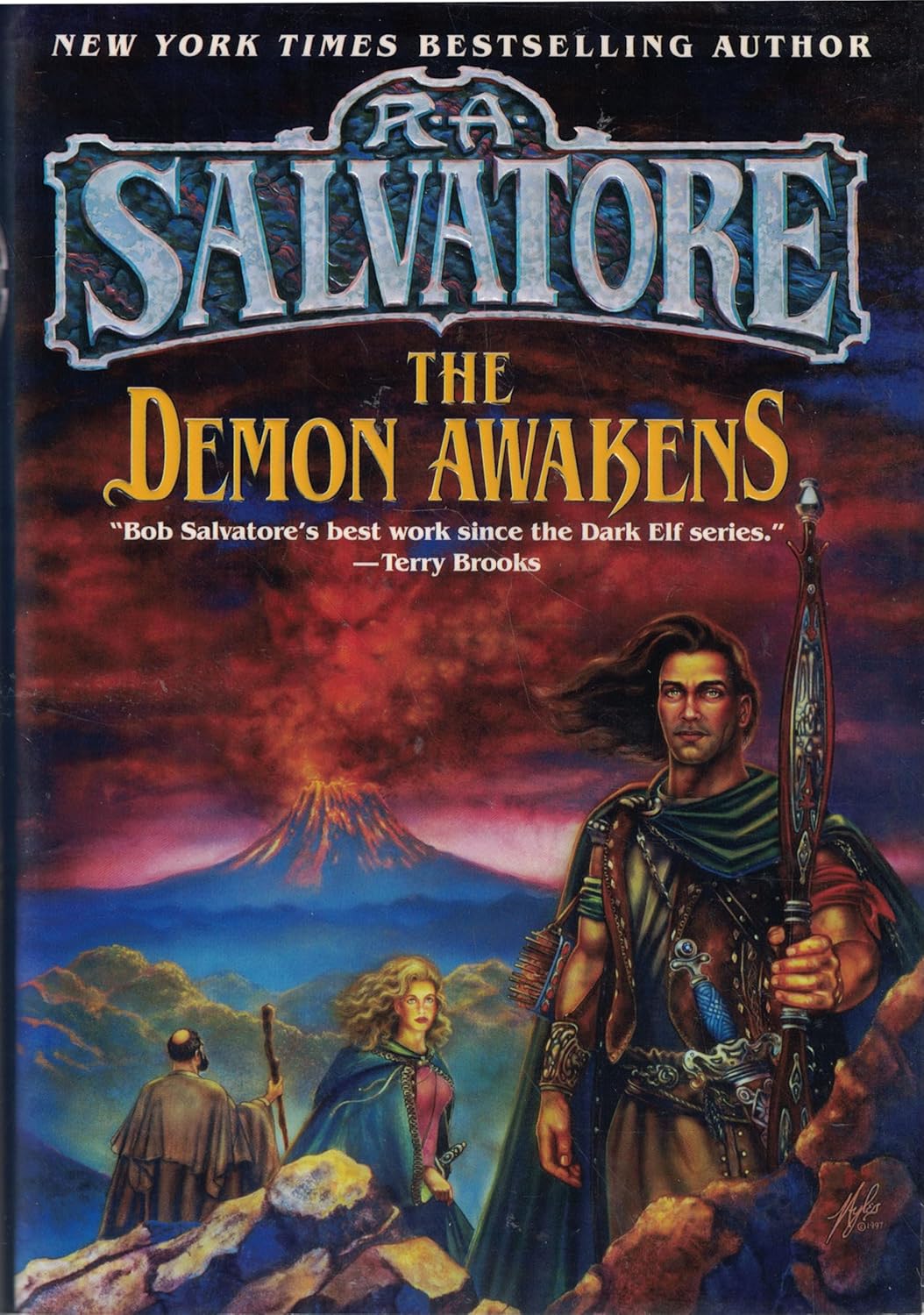 The Demon Awakens (The Demonwars Saga): Amazon.co.uk: Salvatore, R.A ...