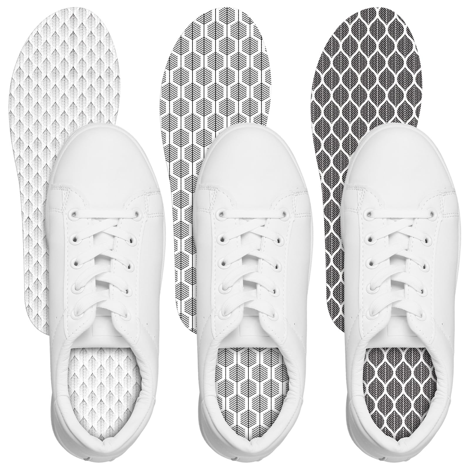 Amazon.com: Croknit 3 Pairs No Show Socks Sockless Shoe Liner No ...