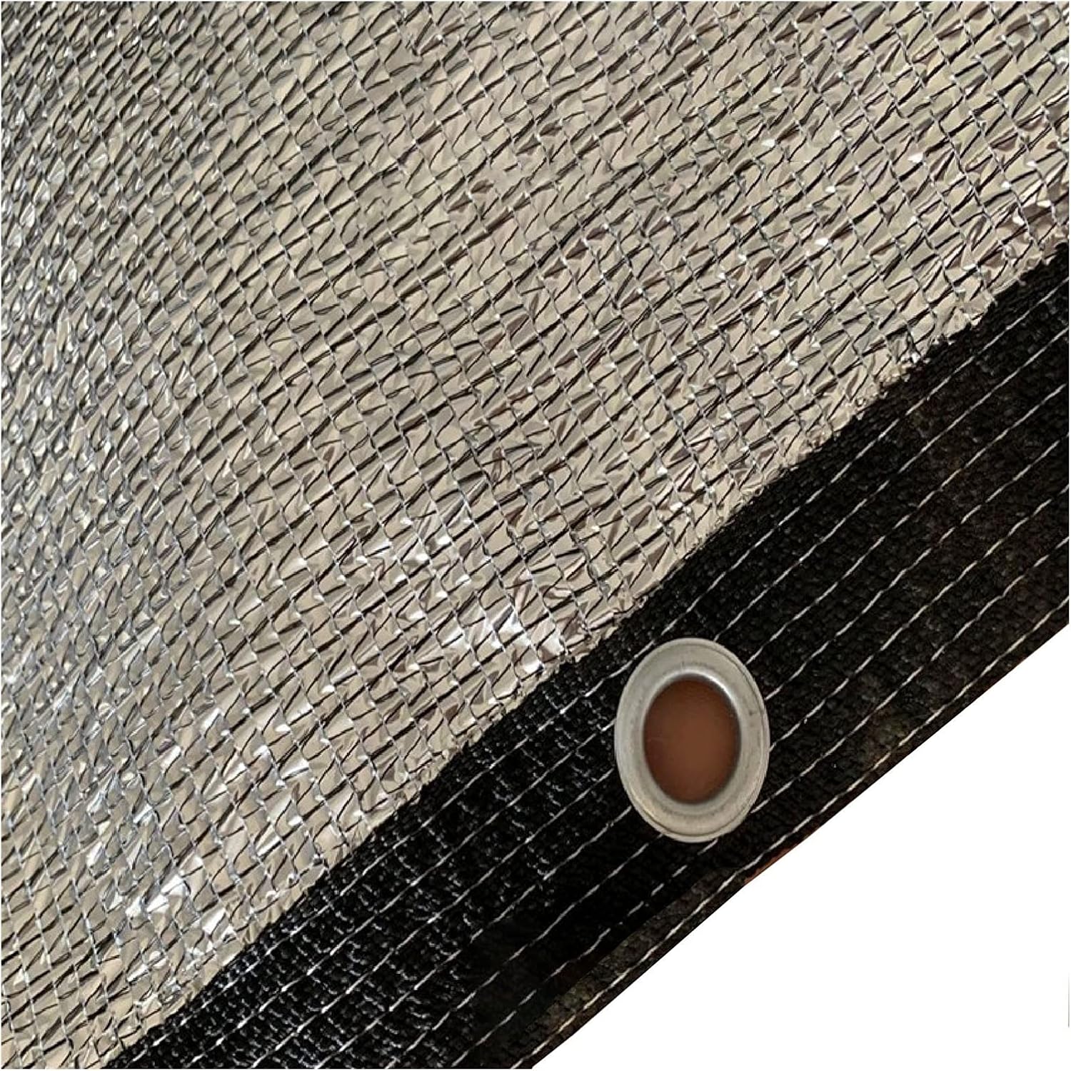 Rede de sombreamento, rede de malha de sombra folha de alumínio ...