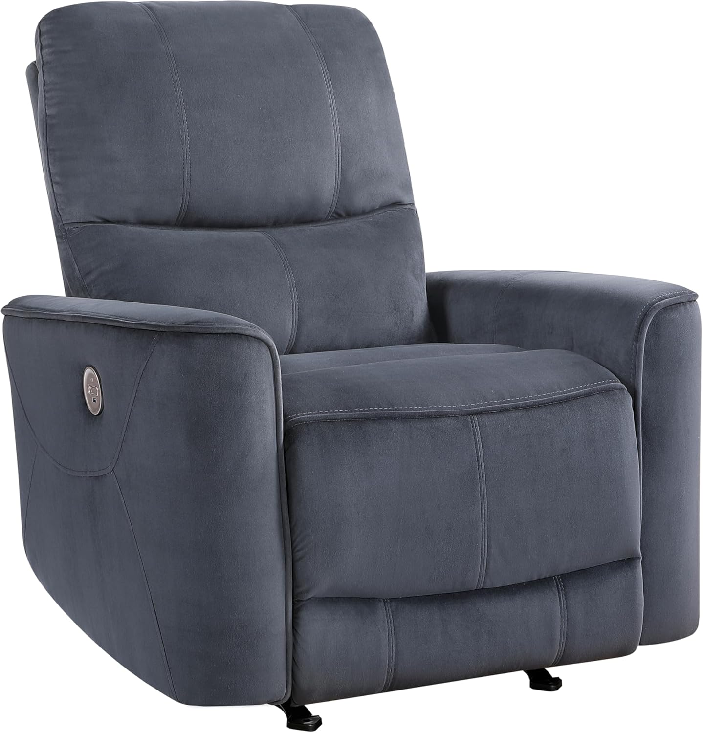 Amazon.com: Power Rocker Recliner - Velvet Wall Hugger Recliners with ...