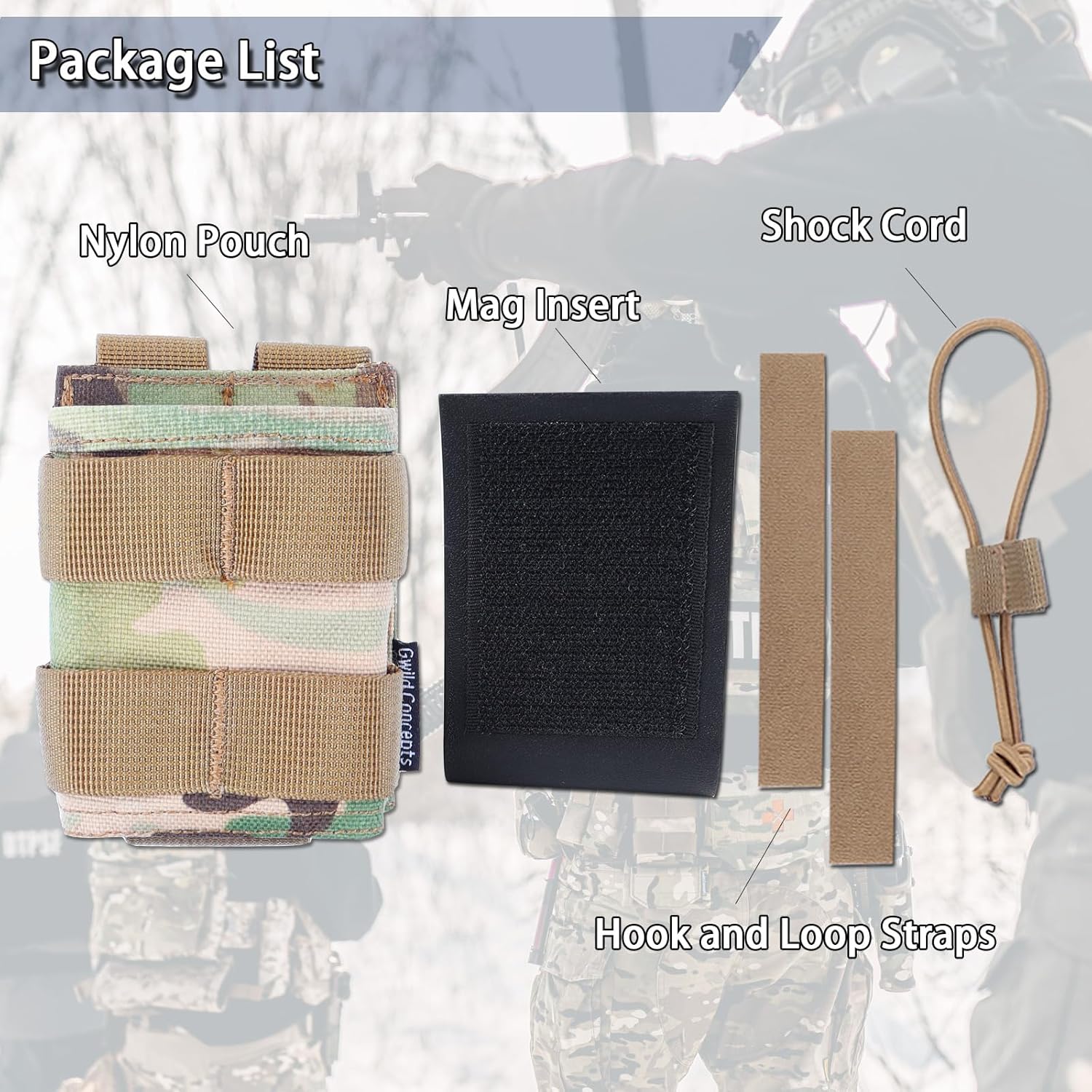 5.56 Mag Pouch – Single MOLLE Mag Pouch AR Magazine Pouch Mag Holder ...