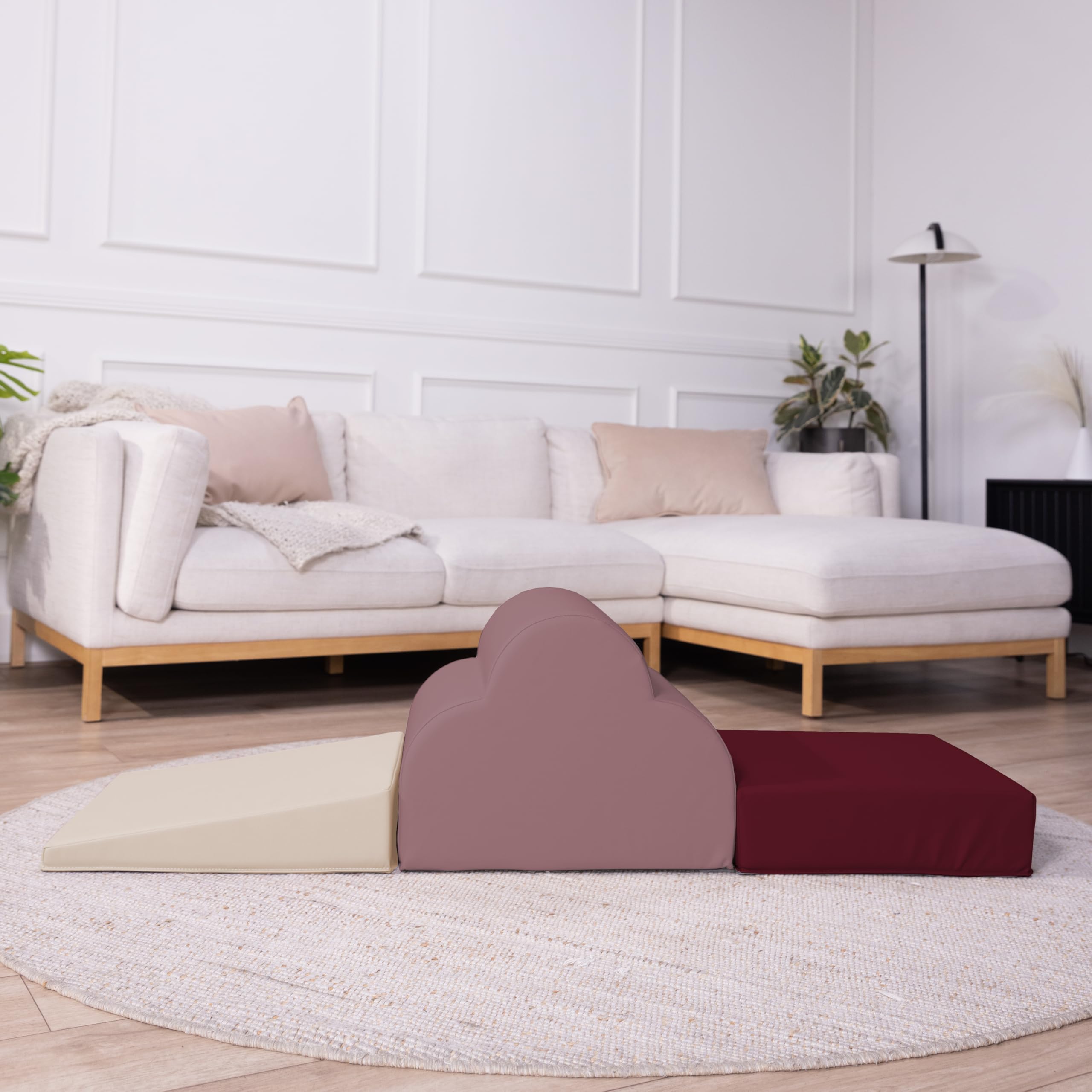 Snapklik.com : FDP SoftScape Cloud Play Climber, Indoor Active Play ...