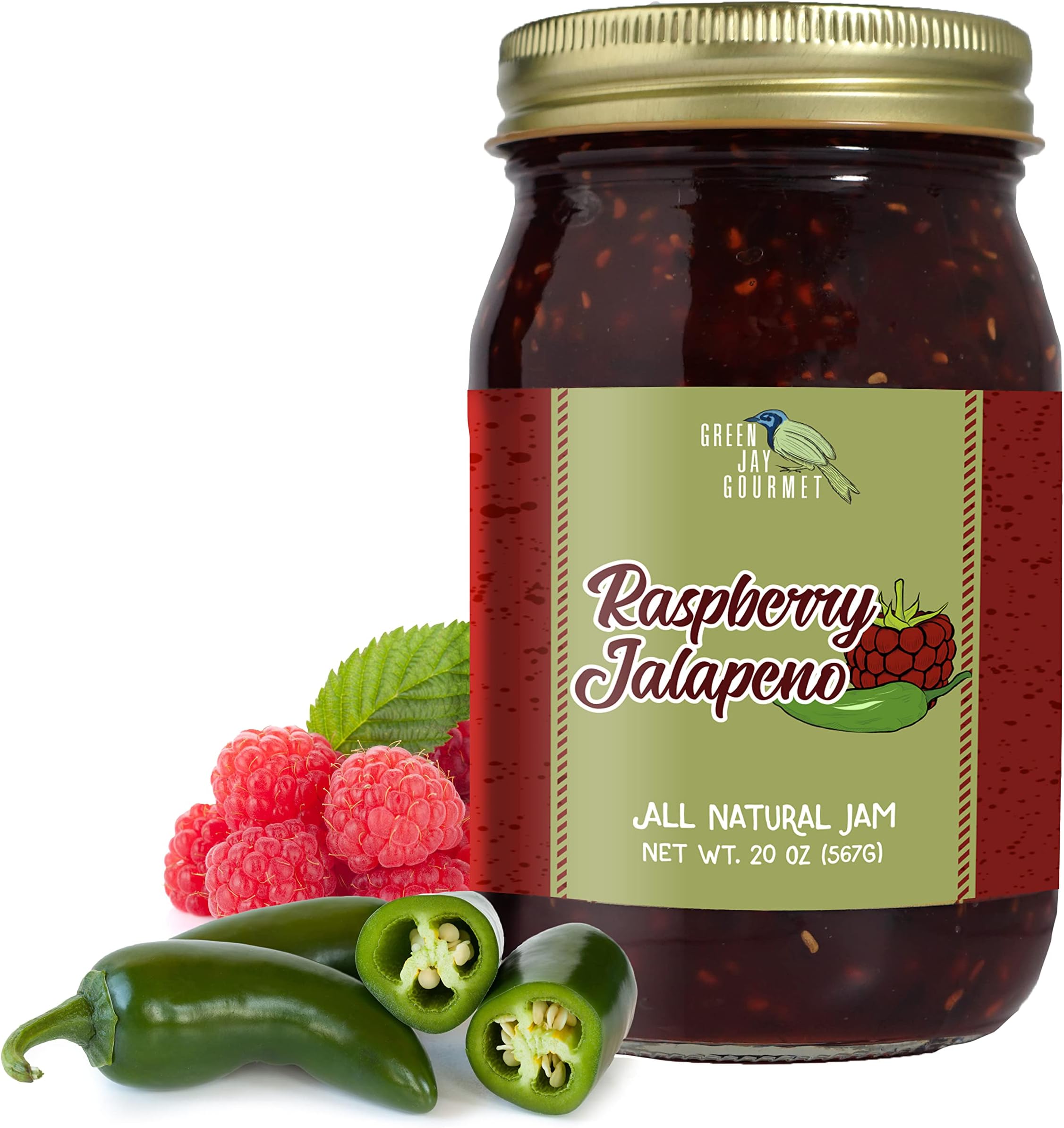 Amazon.com: Robert Rothschild Farm Hot Pepper Raspberry Fruit Spread ...