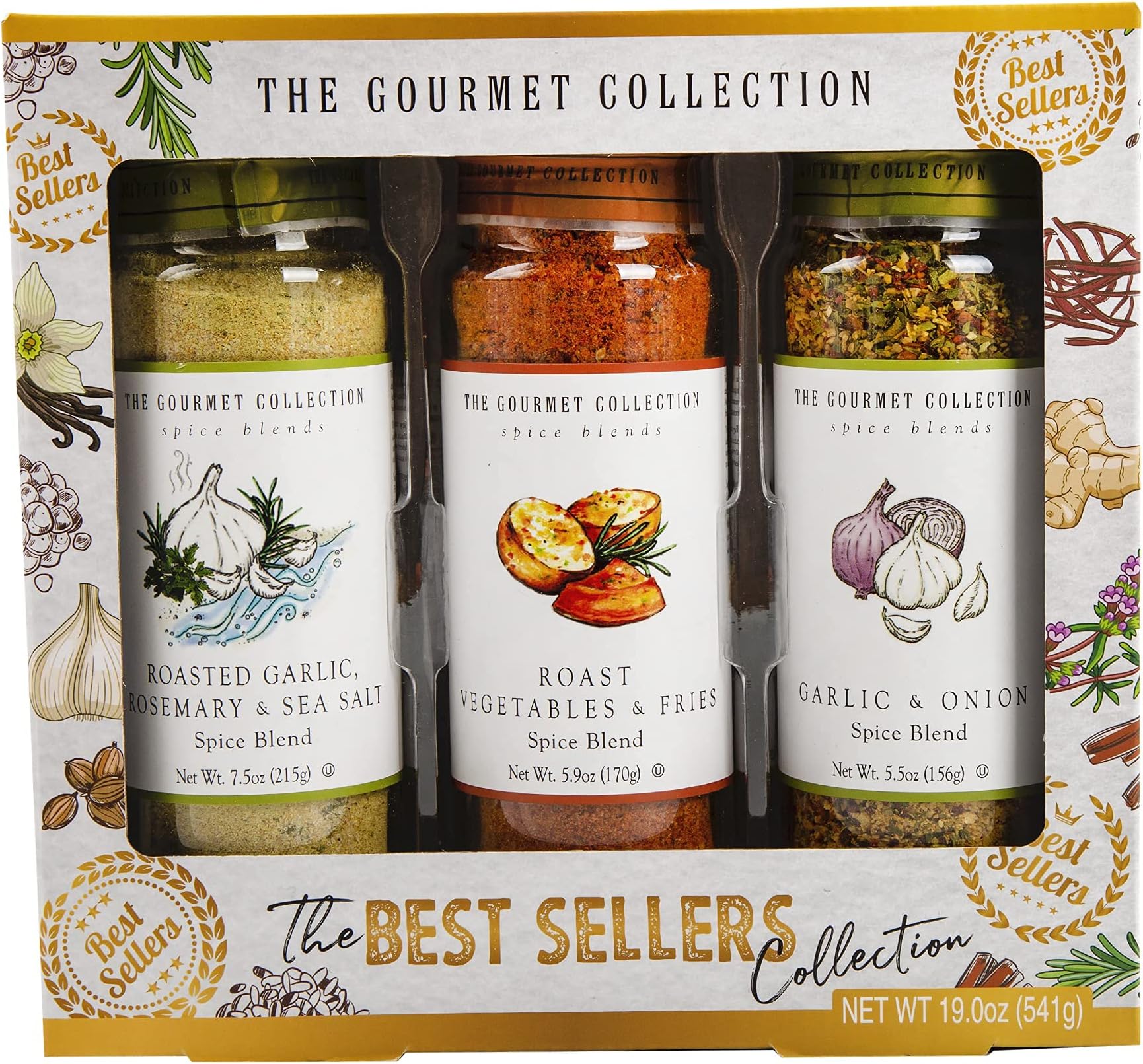 Amazon.com : The Gourmet Collection Spices & Seasoning Blends – Best ...