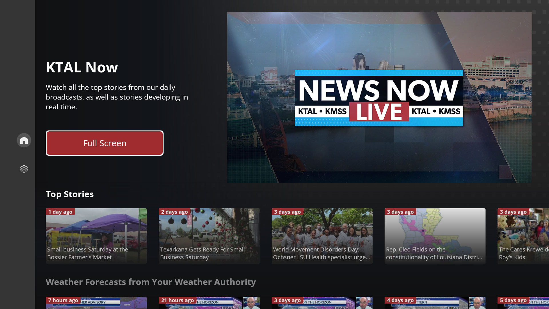 KTAL Now NBC 6 KMSS Fox 33 Shreveport News Weather & Sports - App on ...