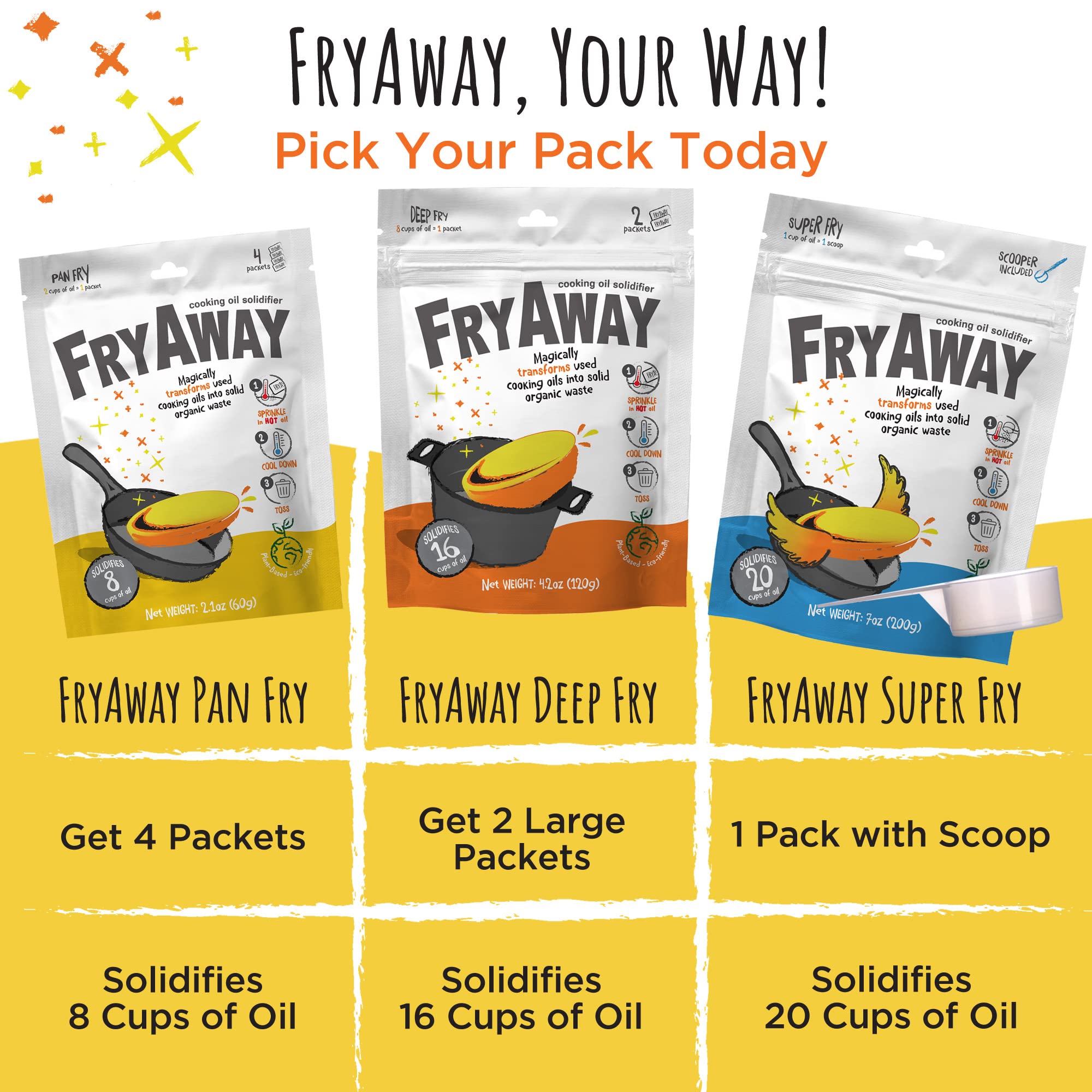 FryAway Pan Fry Cooking O...B09C85GGX2 | Encarguelo.com.ve