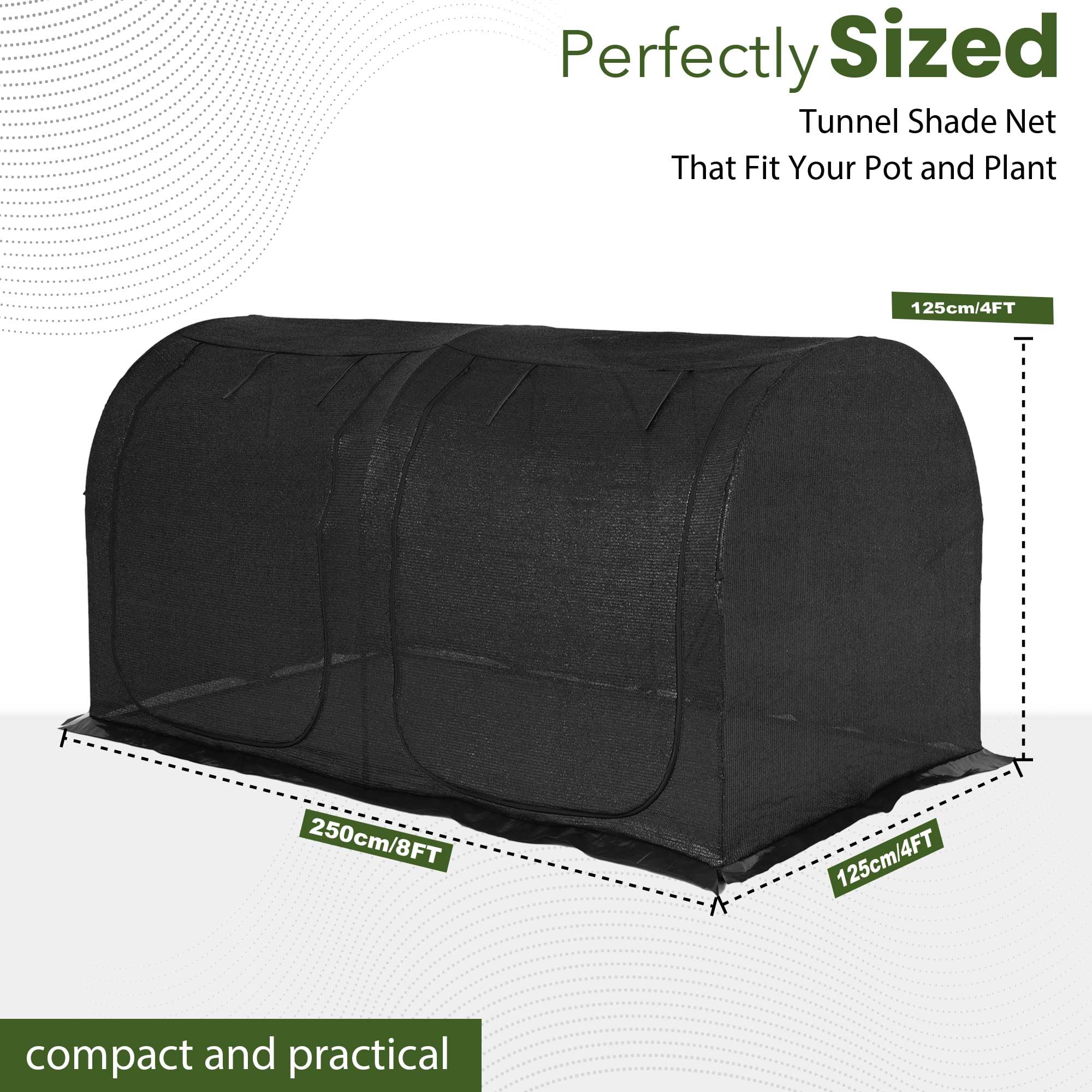 Snapklik.com : Large Tunnel 8.2x4 Sunshade Cloth Gardening Net,Easy Set ...