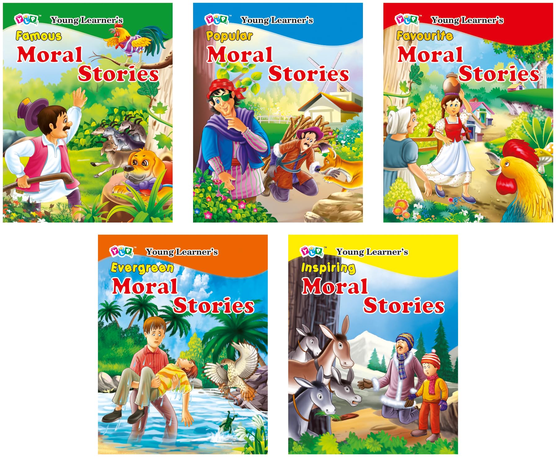Moral Stories (5 titles) : young learner: Amazon.in: Books