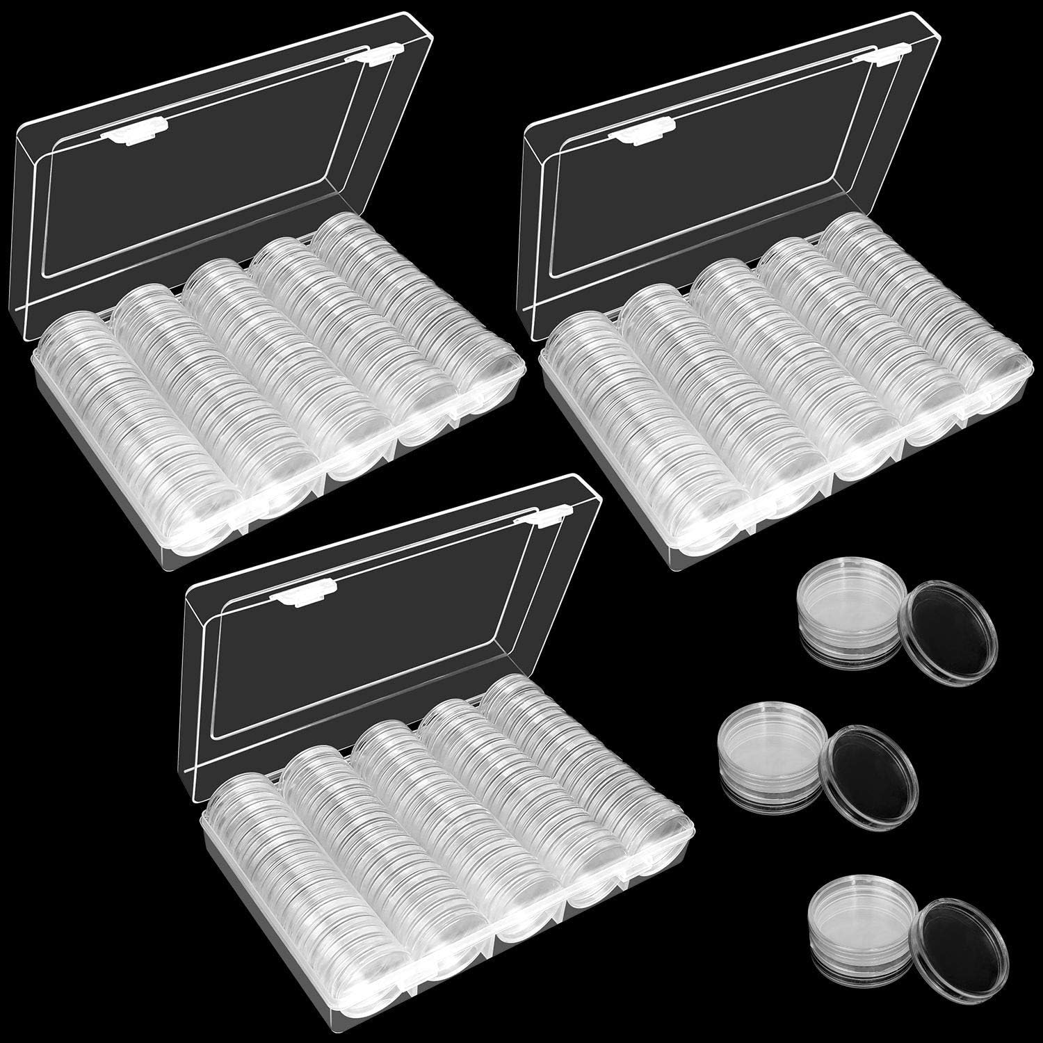 Amazon.com: 300 Pieces Coin Capsules (30mm) for All Coins, Coin ...