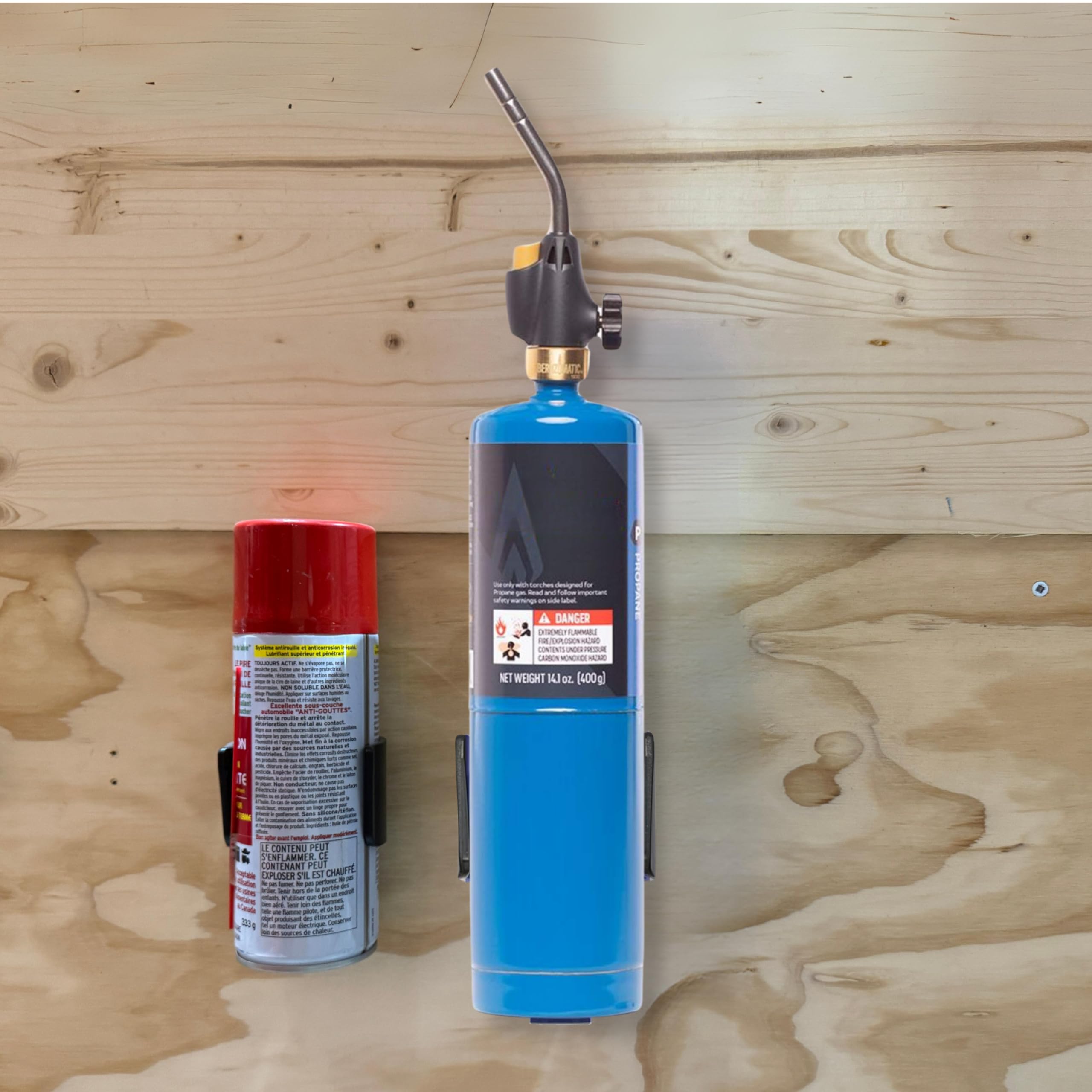 Snapklik.com : Utility Torch Holder Mount - 2 Pack Propane Torch Mount ...