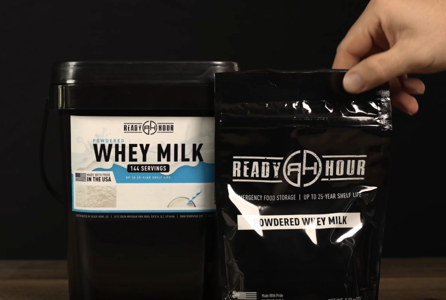 Watch Ready Hour Long Term Freeze Dried Whey Milk on Amazon Live