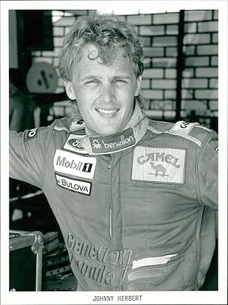 Amazon.com: Vintage photo of Johnny Herbert British racing driver.