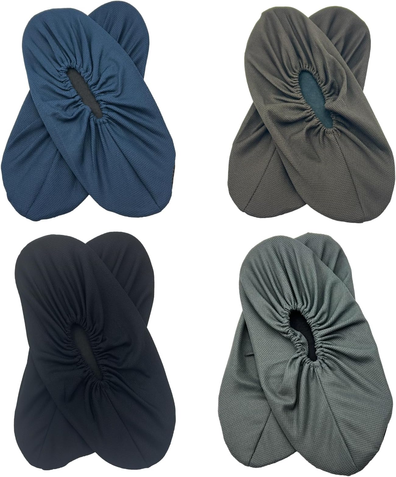 GIEEU 4 Pairs Reusable Non-Slip Overshoes Cover, Comfortable and ...
