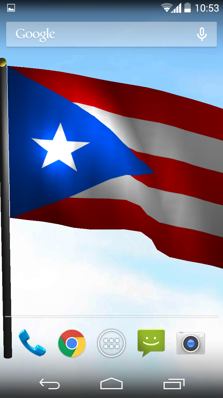 Puerto Rico Flag Screen Saver