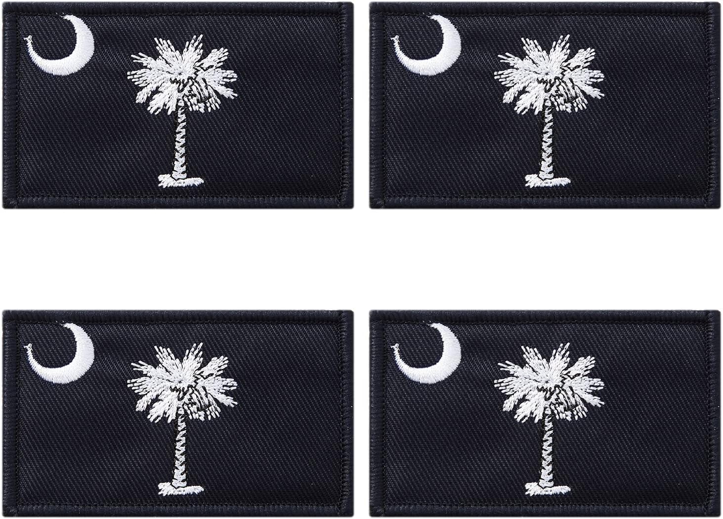 Amazon.com: 4Pcs Puerto Rico Puerto Ricans Flag Patches, Hook and Loop ...