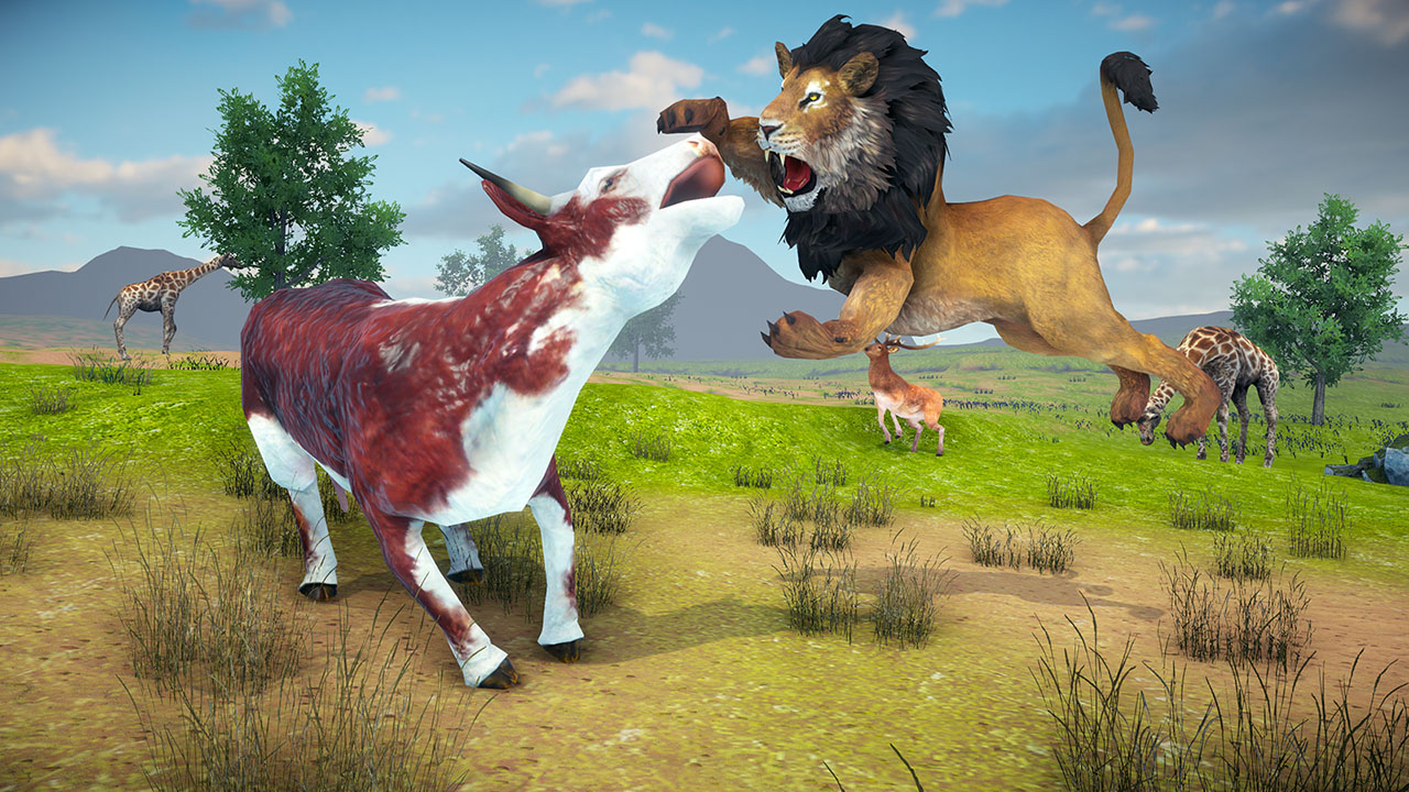 Jungle King Lion Attack Simulator: Animal Survival Game 3D - App on the ...