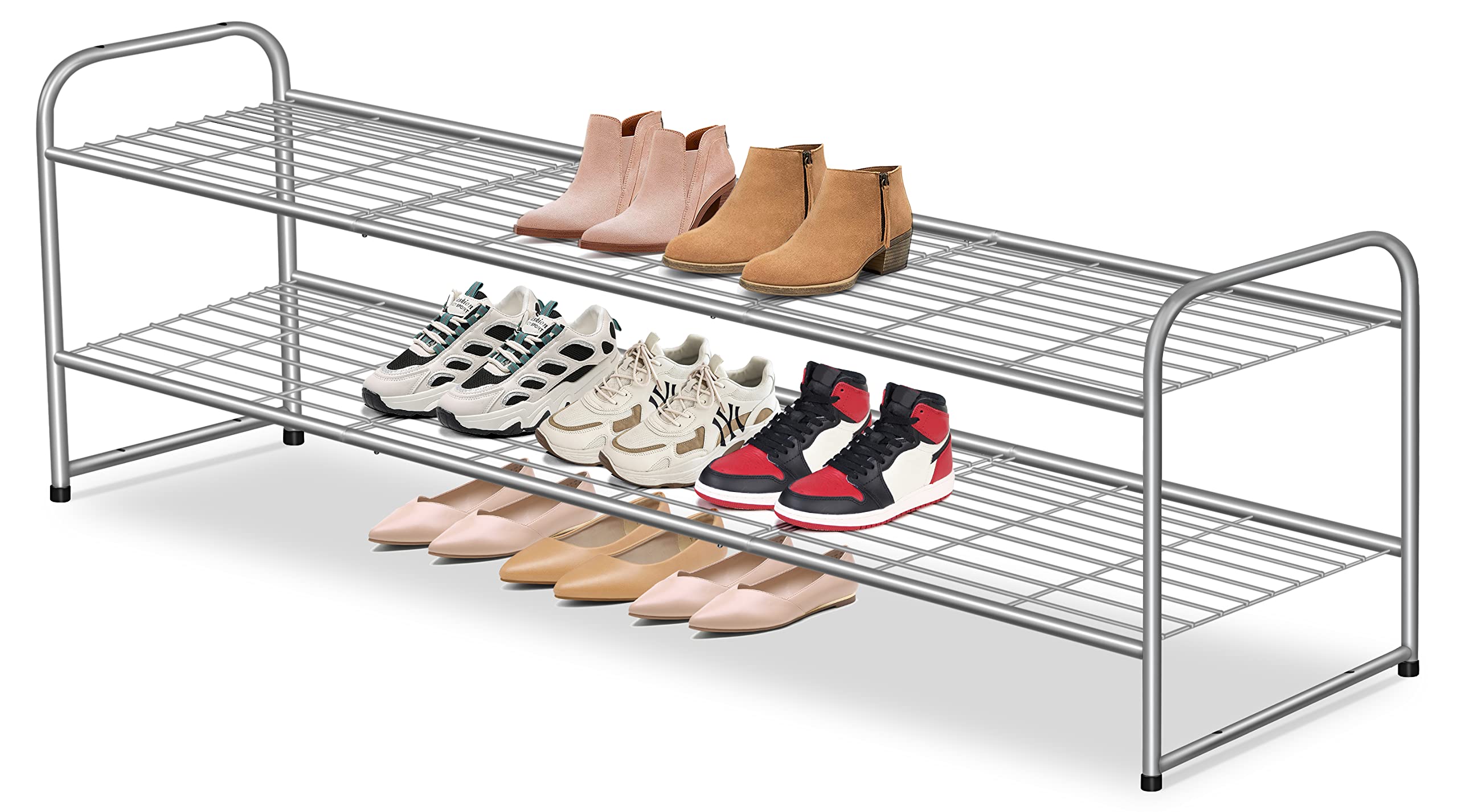 Small wire shoe rack online