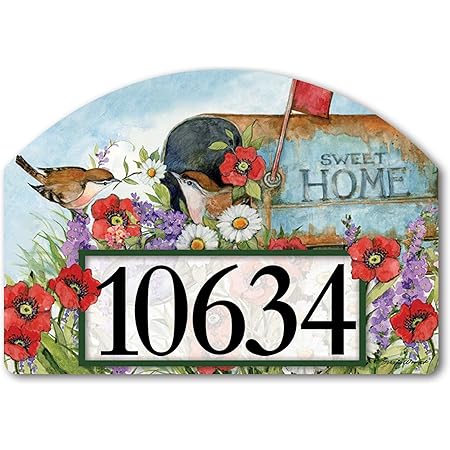 Amazon.com : Yard DeSigns Studio M Denim Garden Decorative Yard Sign ...