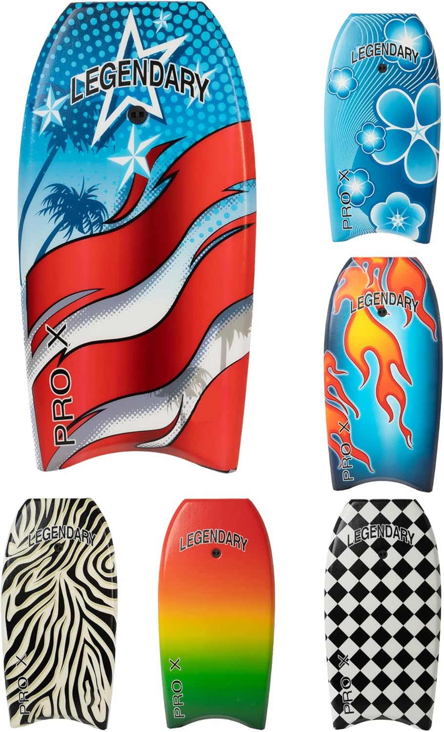 Legendary Pro X Bodyboard para playa con parte inferior dura, tablas ...
