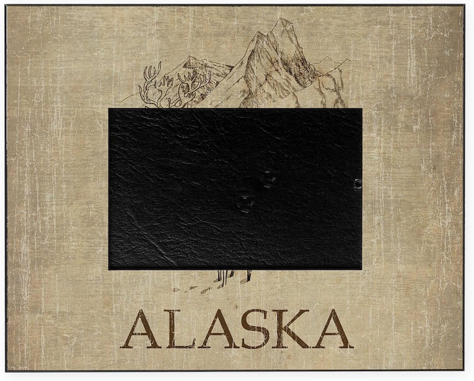 Amazon.com - WwongxianB Alaska Souvenirs Wood Photo Frame Wedding ...