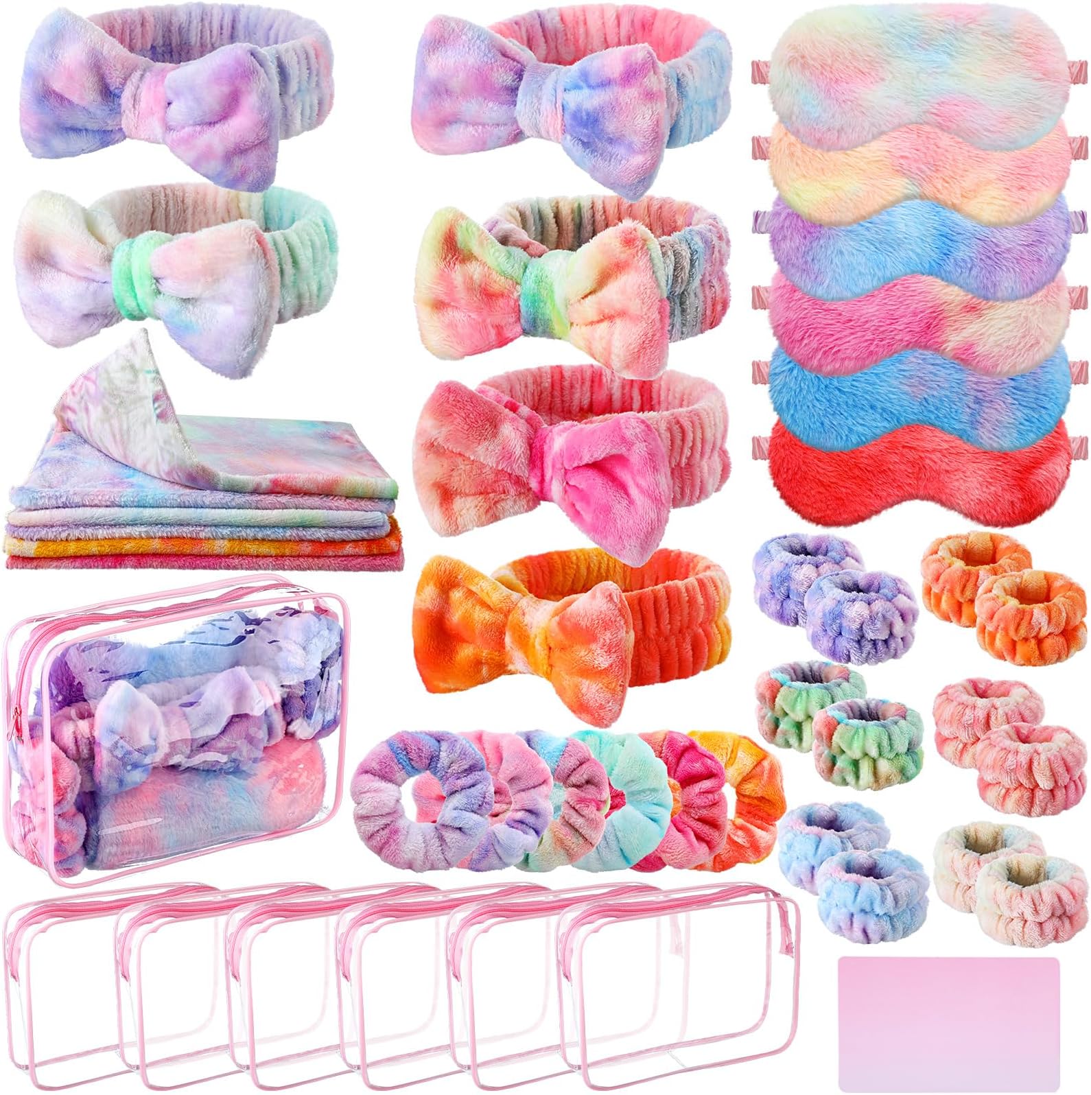 Amazon.com: Hoteam 24 Pieces Spa Party Supplies for Women Slumber Party ...