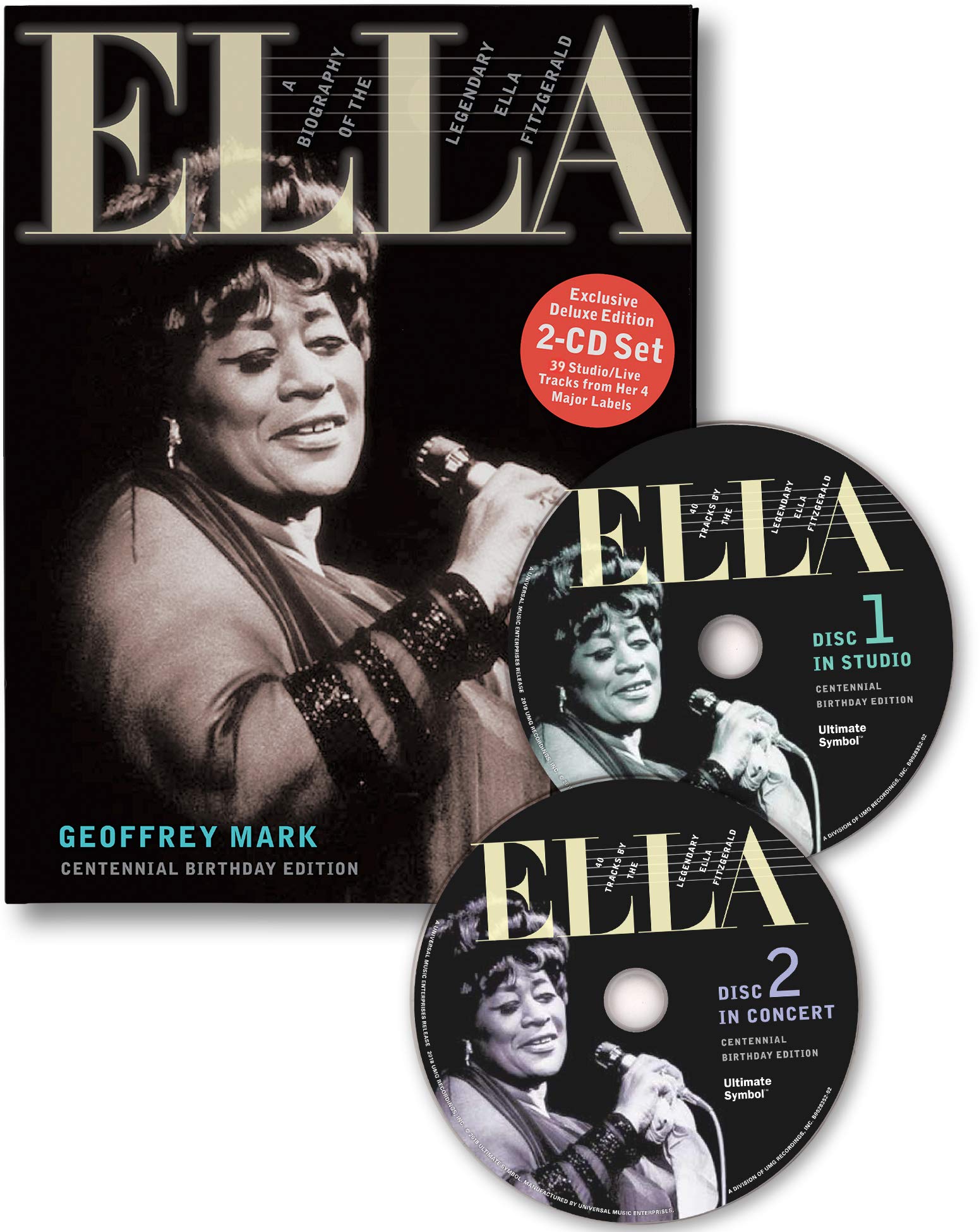 ELLA: A Biography of the Legendary Ella Fitzgerald w/ 2-CD Set ...