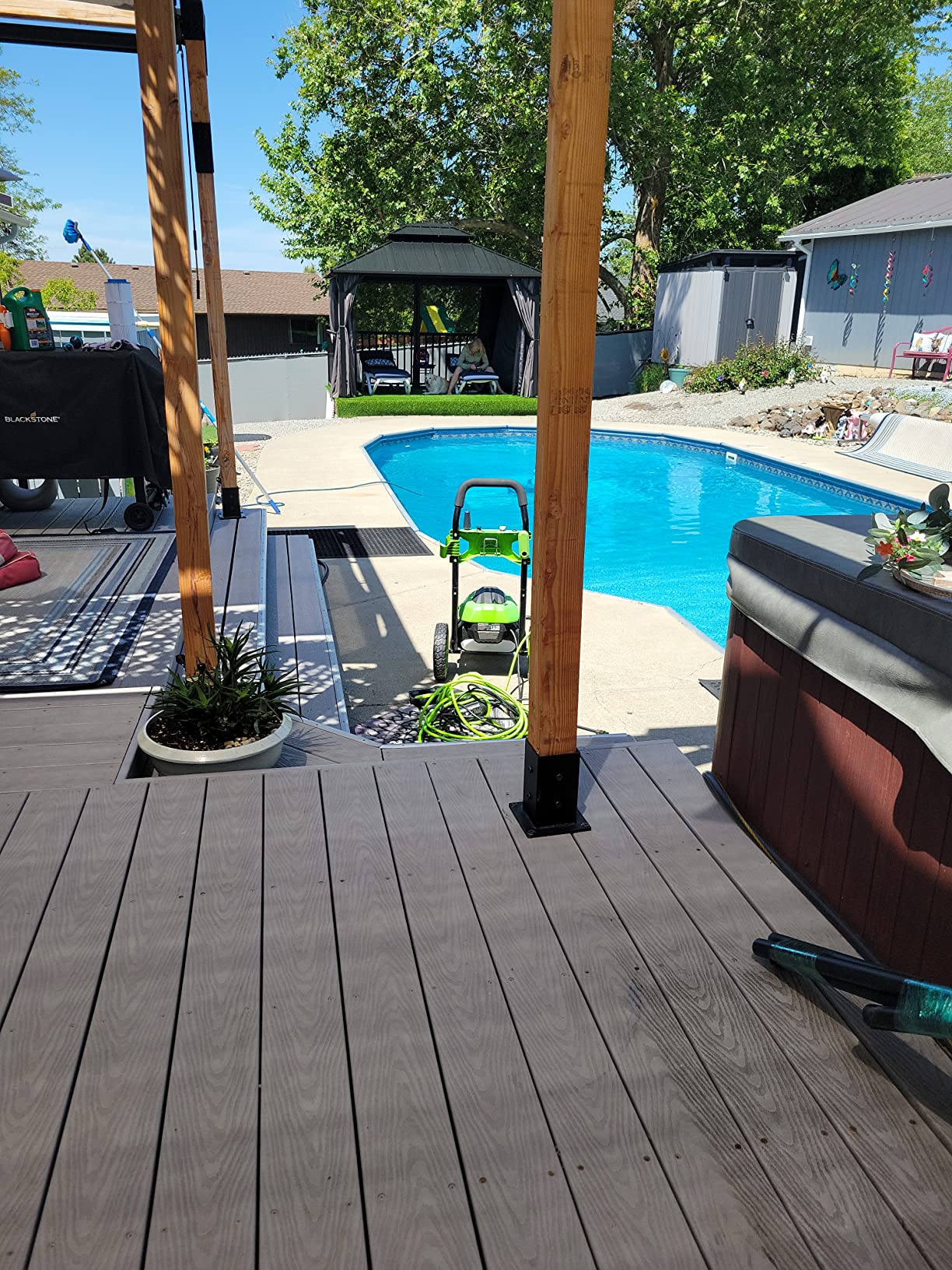 $9/mo - Finance Natural Artificial Grass Turf 4 FT x 6 FT, Heyroll ...