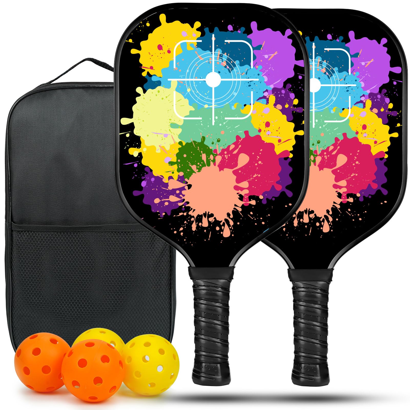 Snapklik.com : USAPA Approved Pickleball Paddles Set Of 2, Cute Design ...