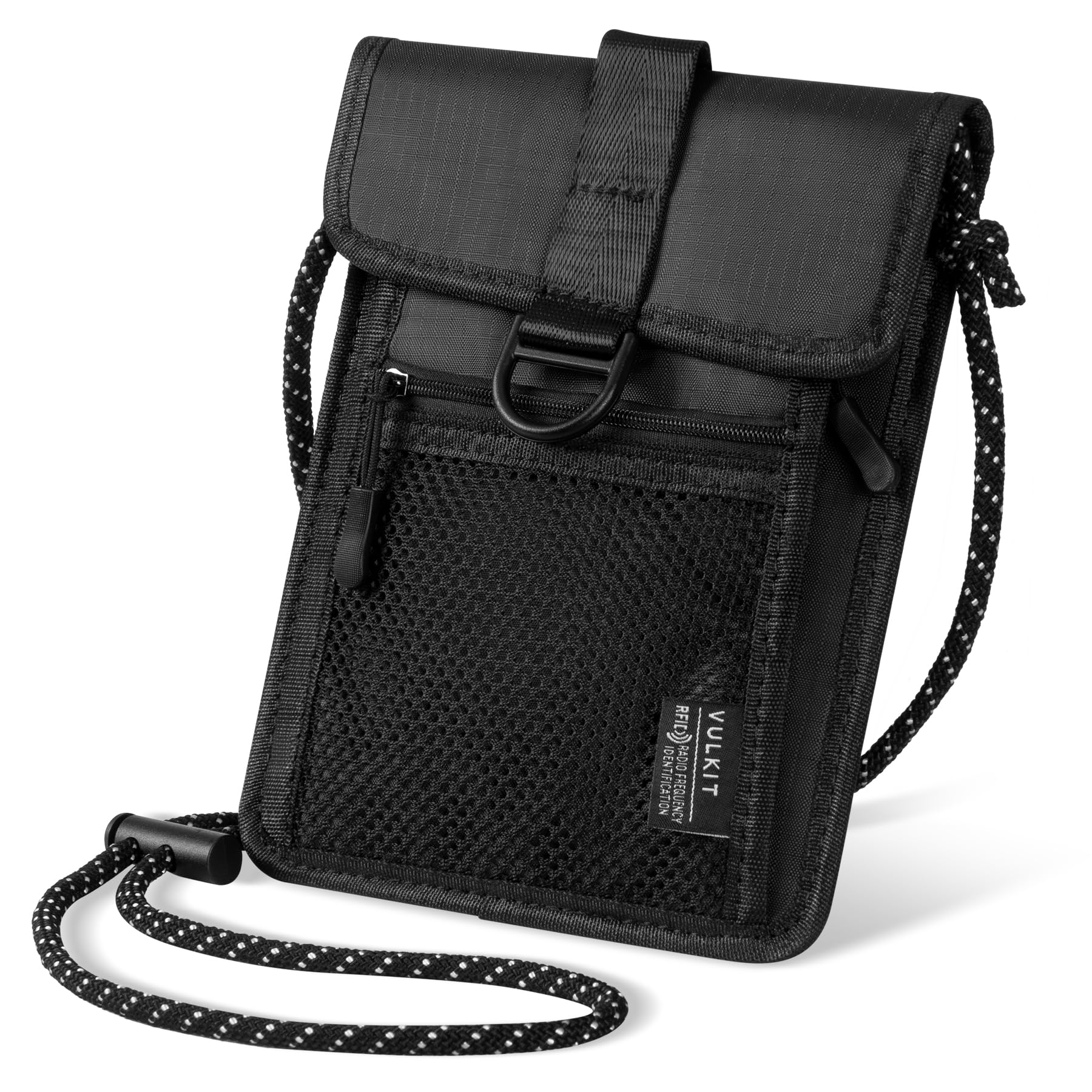 Amazon.com | VULKIT Neck Wallet Passport Holder with RFID Protection ...