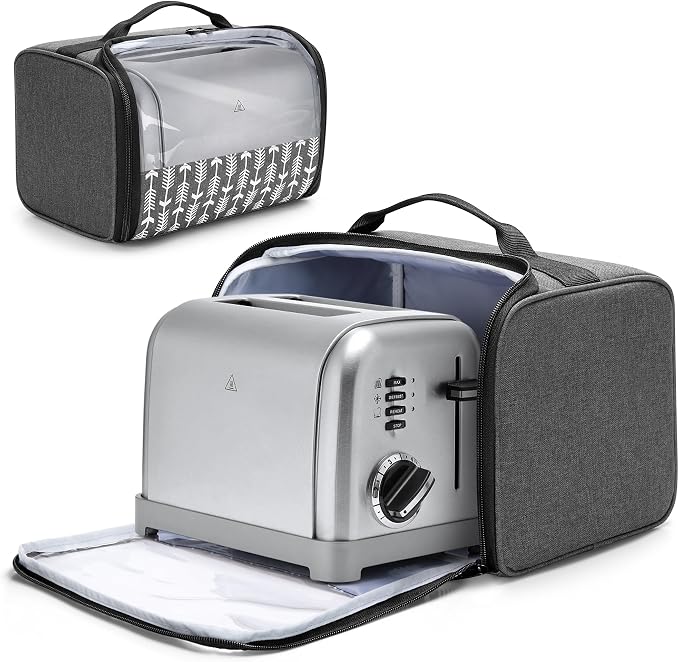 Amazon.com: YARWO 2 Slice Toaster Cover with Bottom and Solid Structure ...