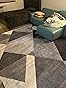 Amazon.com: HOMFINE Washable Modern Area Rug - Geometric Style 8x9 Rugs ...