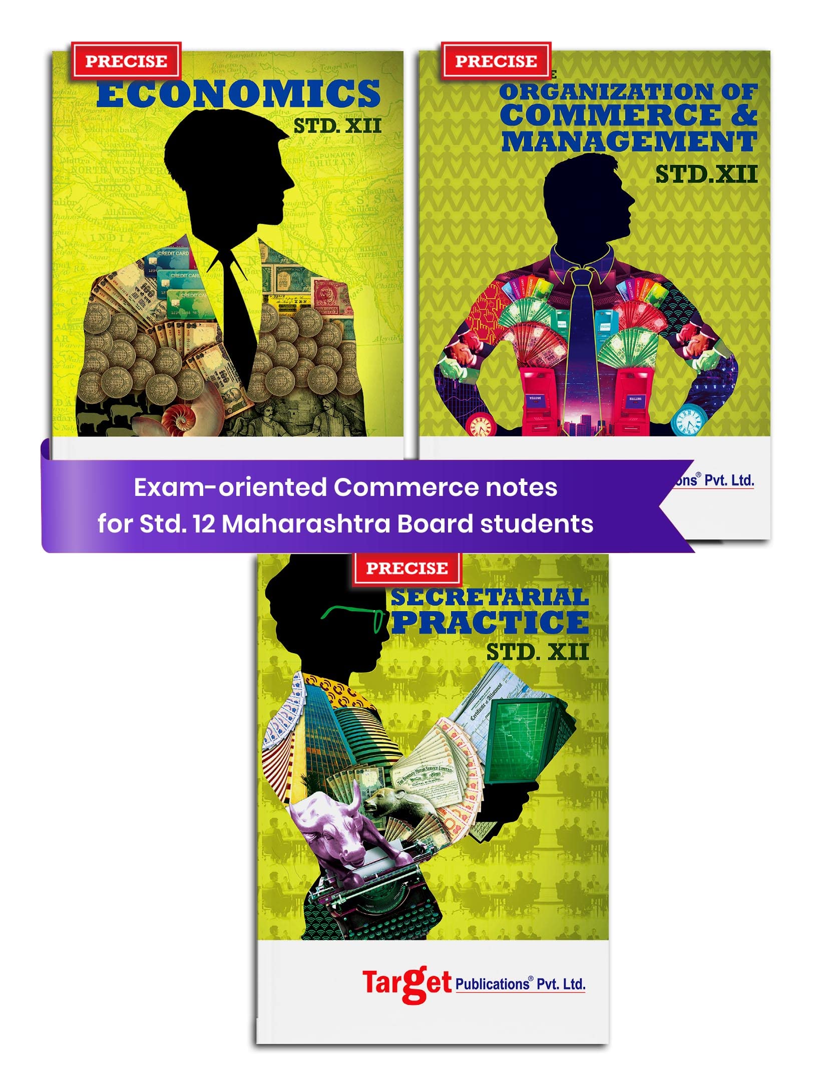 Buy Std 12 Commerce Practice Notes of Economics, OC & SP | HSC ...