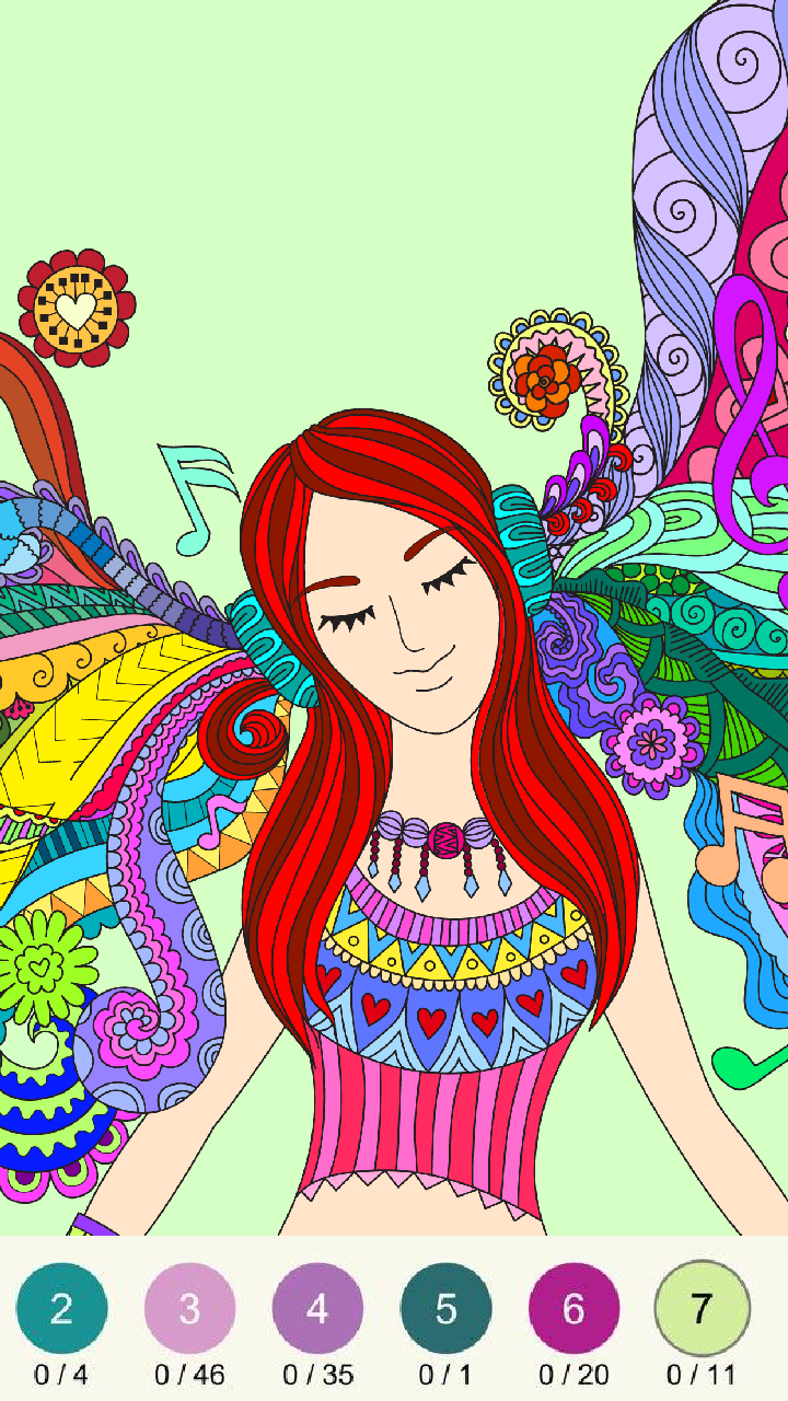 Wonder Color - Color by Numbers Free Coloring book for adults:www ...