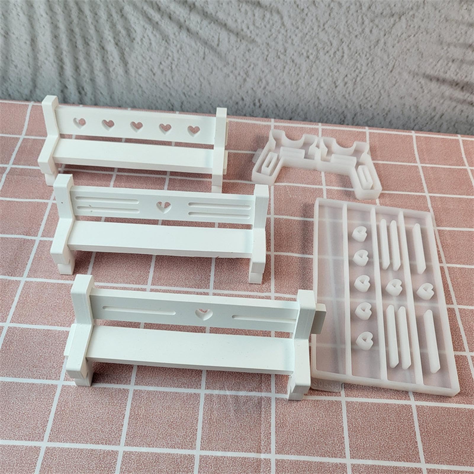 Concrete Bench Leg Molds