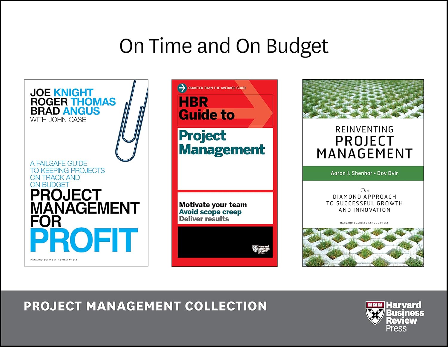 Amazon.com: On Time and On Budget: Project Management Collection (4 ...