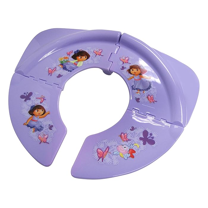 Buy Nickelodeon Dora The Explorer Travel/Folding Potty Seat, Purple ...