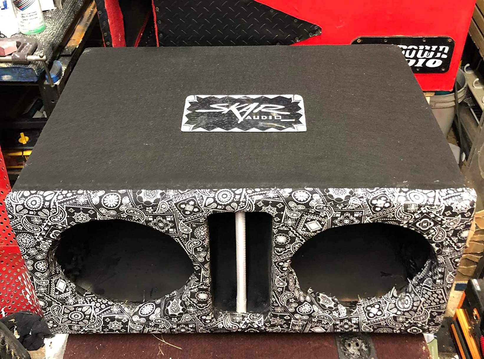 $56/mo - Finance Skar Audio Dual 12" 5000W Loaded EVL Series Vented ...