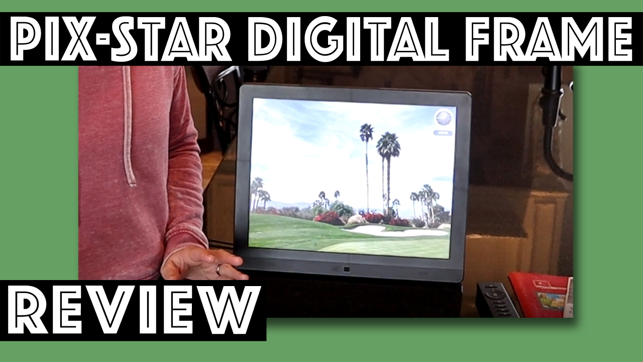 Watch Pix-Star 15" Digital Frame Review on Amazon Live