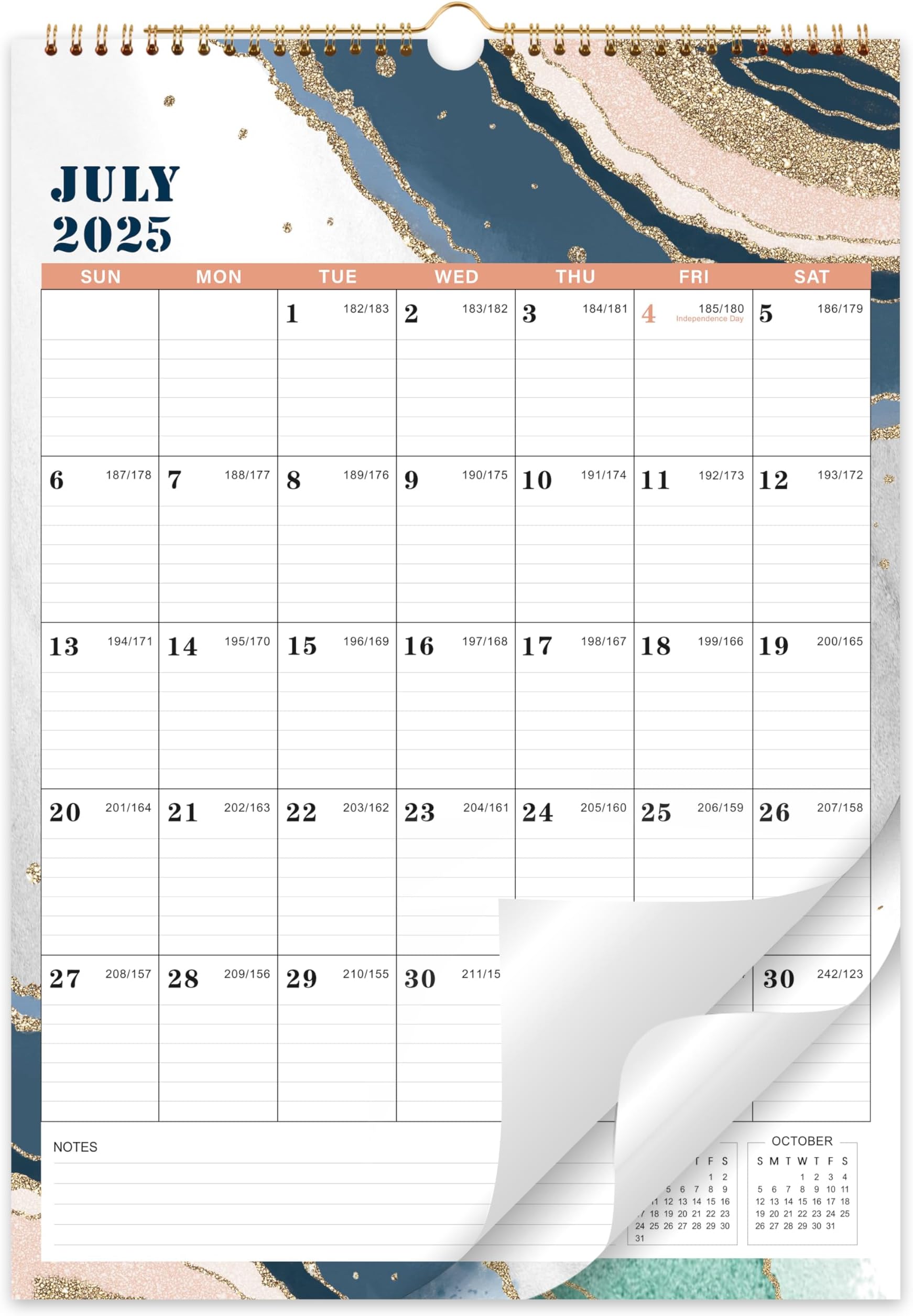 Amazon.com: Wall Calendar - July 2025 - December 2026, Wall Calendar ...